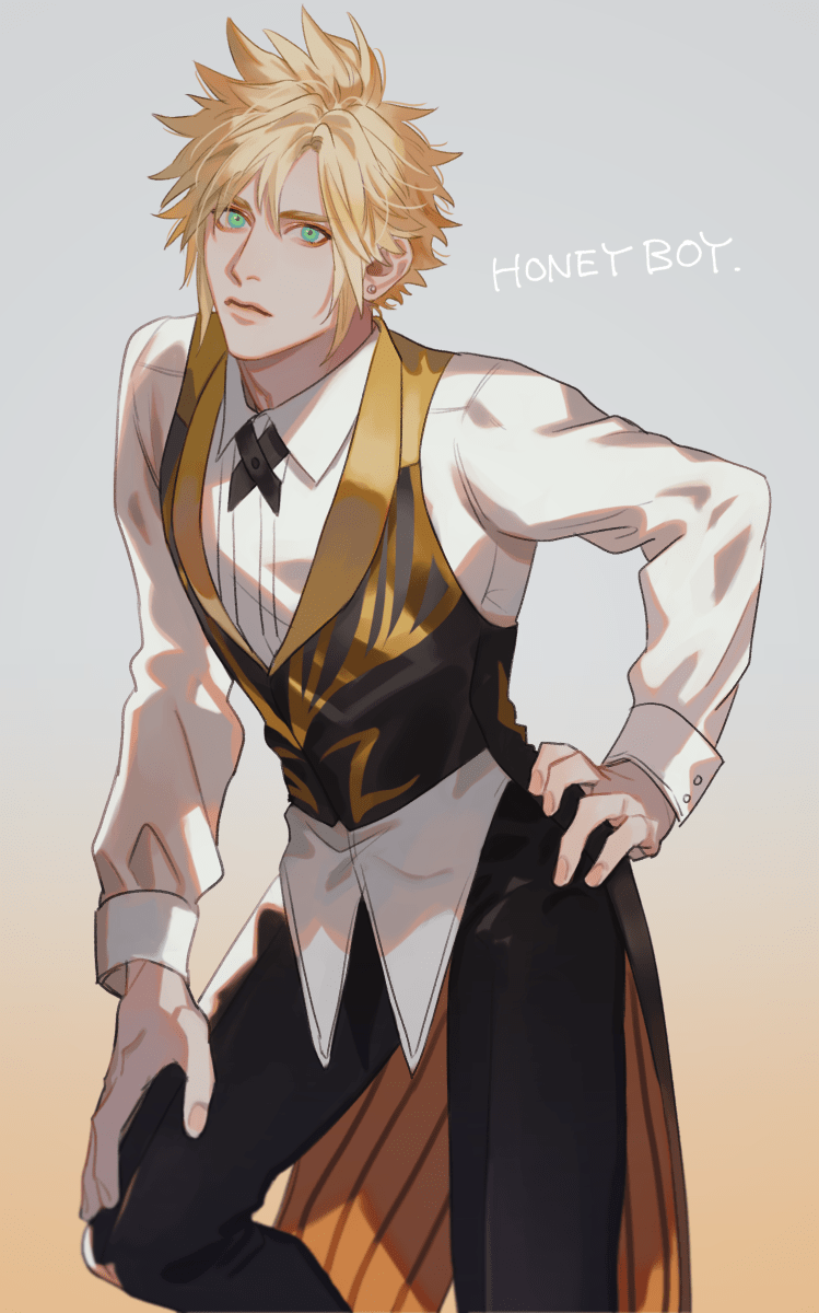 The Big ImageBoard (TBIB) - 1boy alternate costume aqua eyes black ...