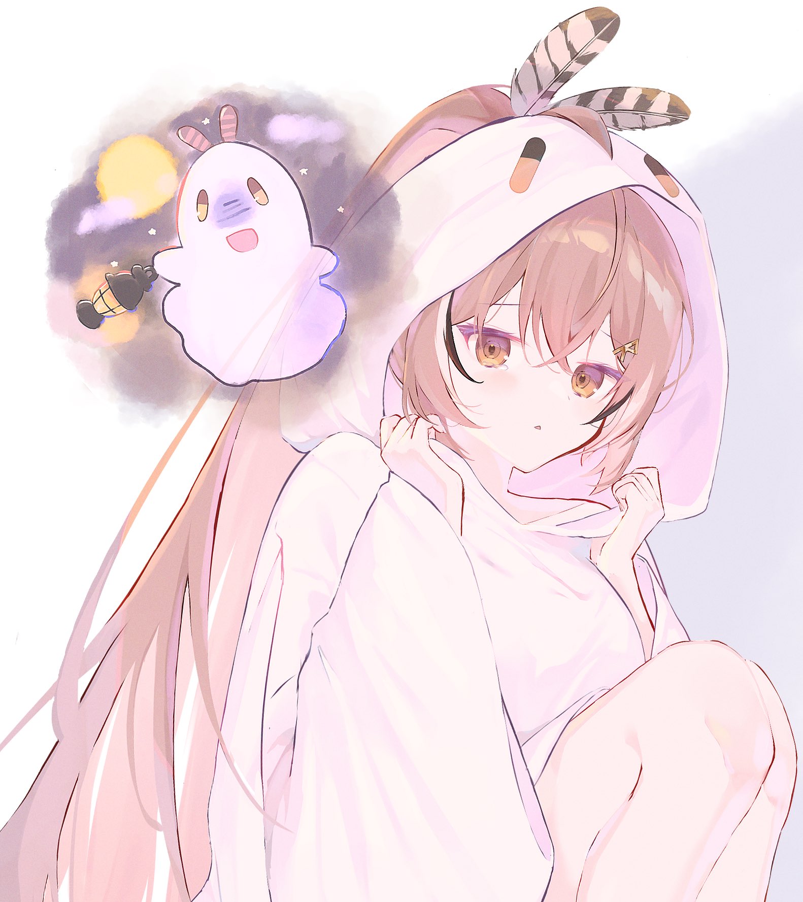 The Big ImageBoard (TBIB) - 1girl :d ahoge bangs boomei (nanashi mumei ...