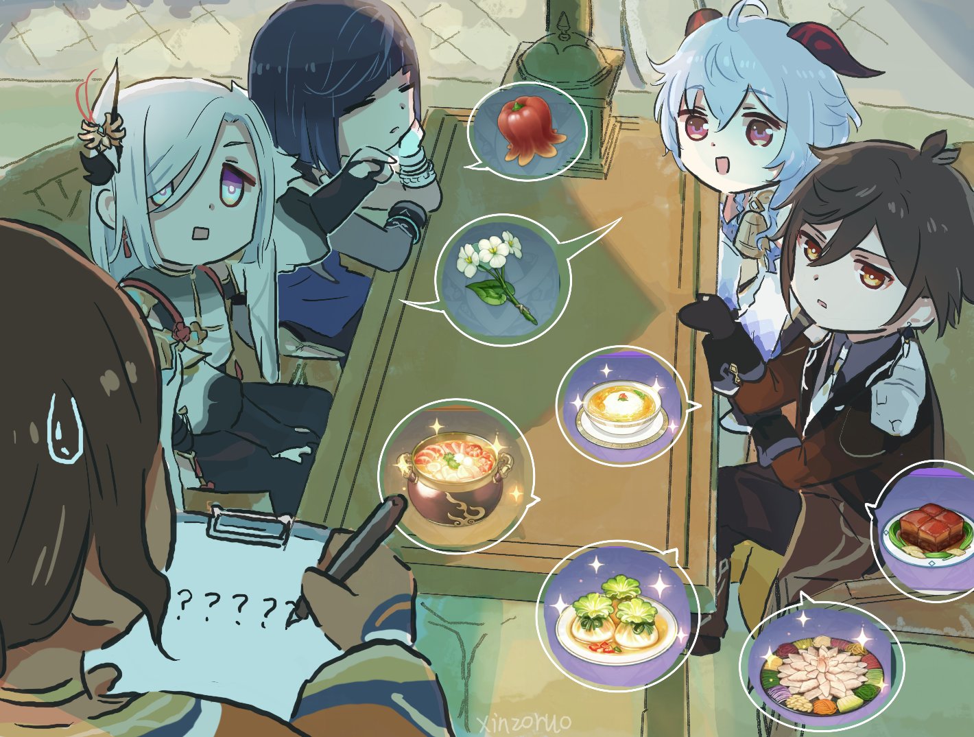 The Big ImageBoard (TBIB) - 1boy 1other 3girls ? ?? adeptus' temptation ...