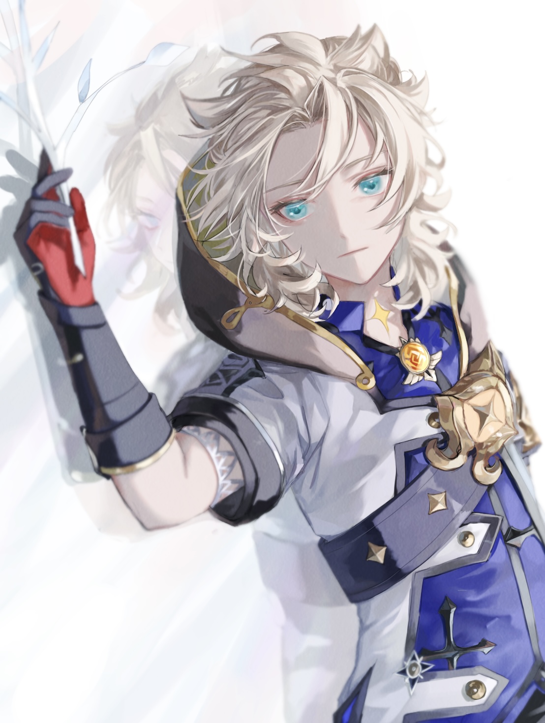 The Big ImageBoard (TBIB) - 1boy albedo (genshin impact) aqua eyes ...