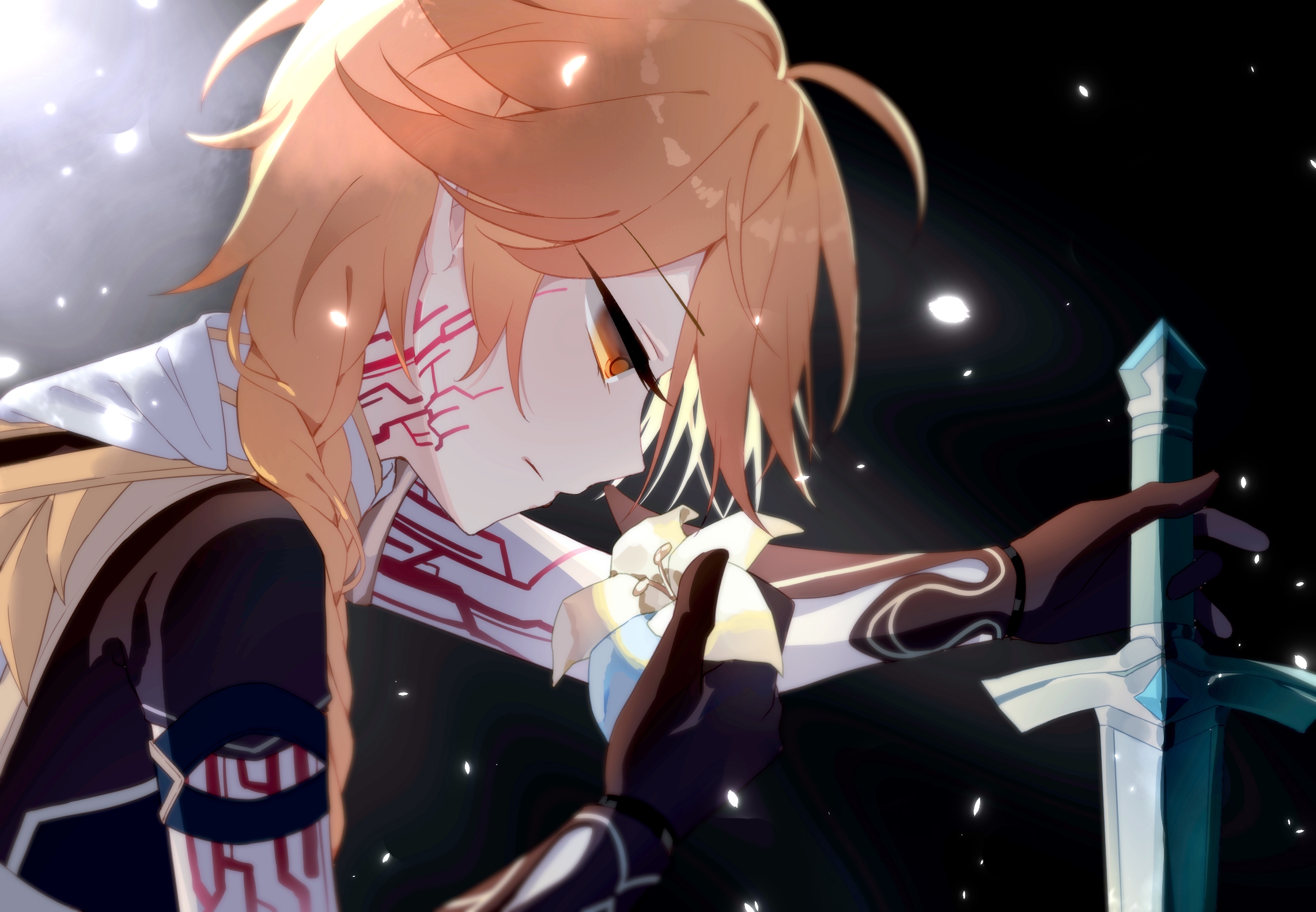 The Big ImageBoard (TBIB) - 1boy aether (genshin impact) black shirt ...