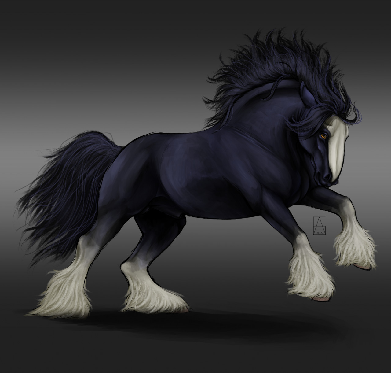 The Big ImageBoard (TBIB) - animal genitalia black body black hair black mane black tail c.dn ...