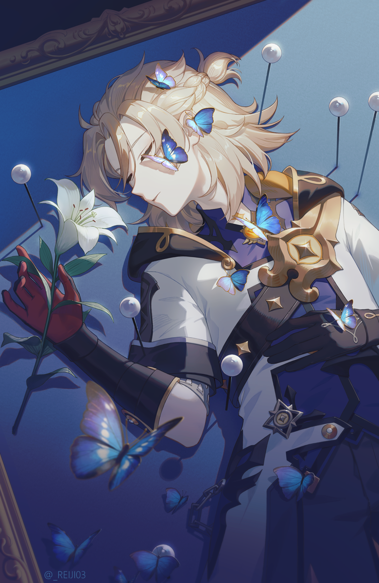 The Big ImageBoard (TBIB) - 1boy albedo (genshin impact) artist name ...