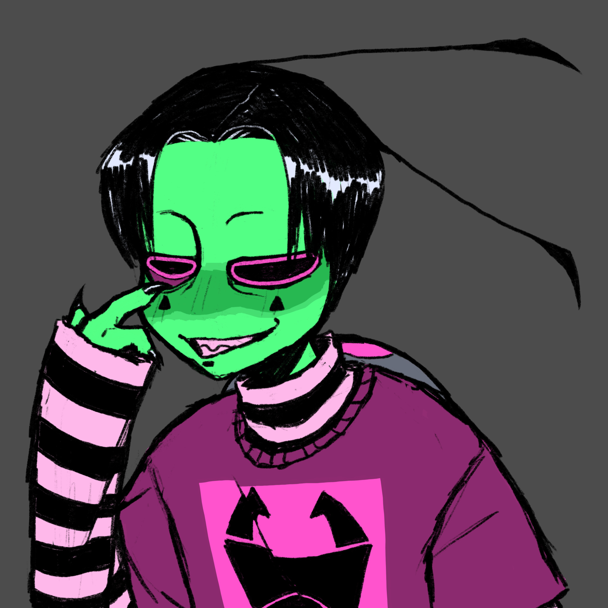 The Big ImageBoard (TBIB) - 3 fingers alien alien humanoid antennae ...