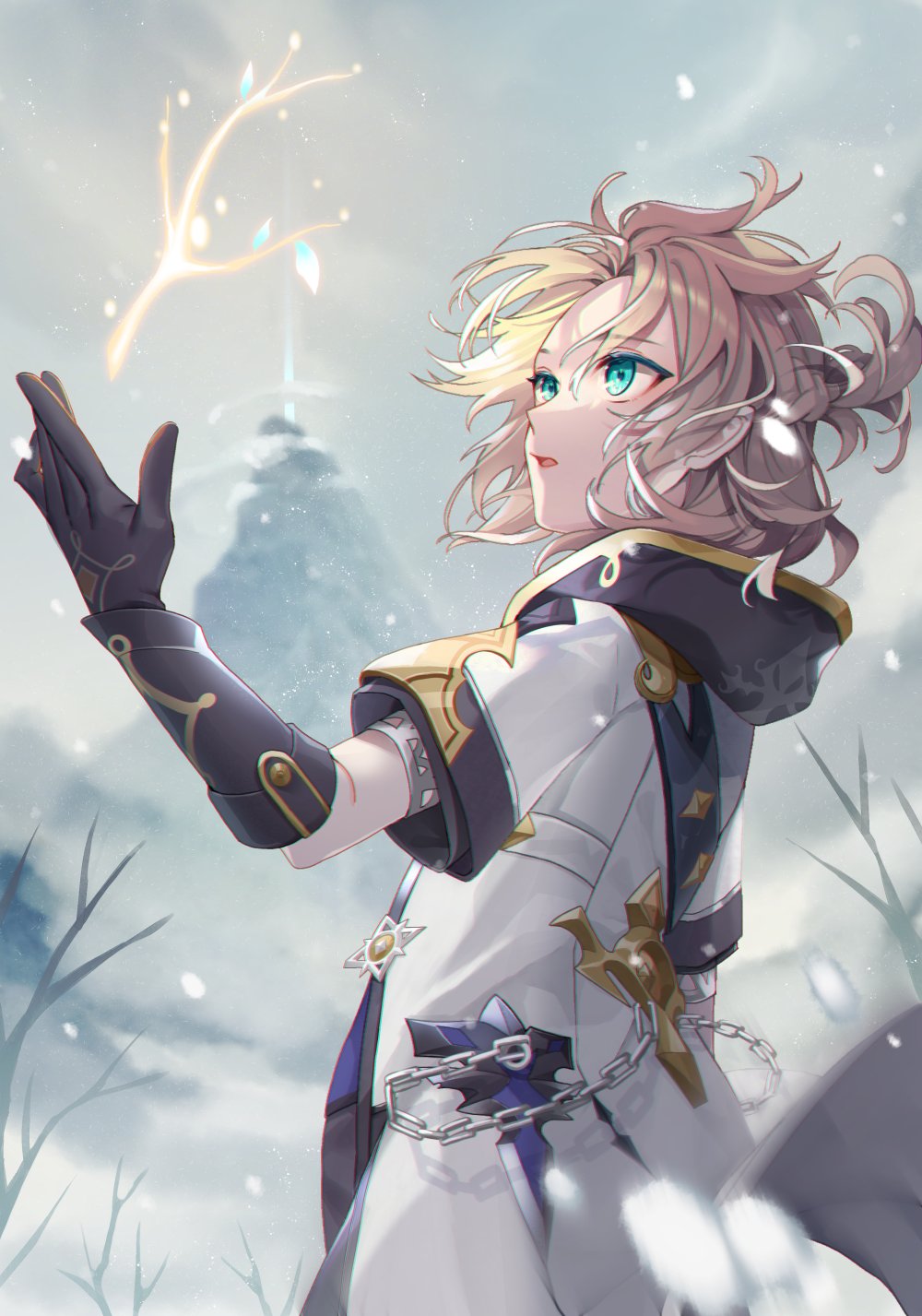 The Big ImageBoard (TBIB) - 1boy albedo (genshin impact) aqua eyes ...