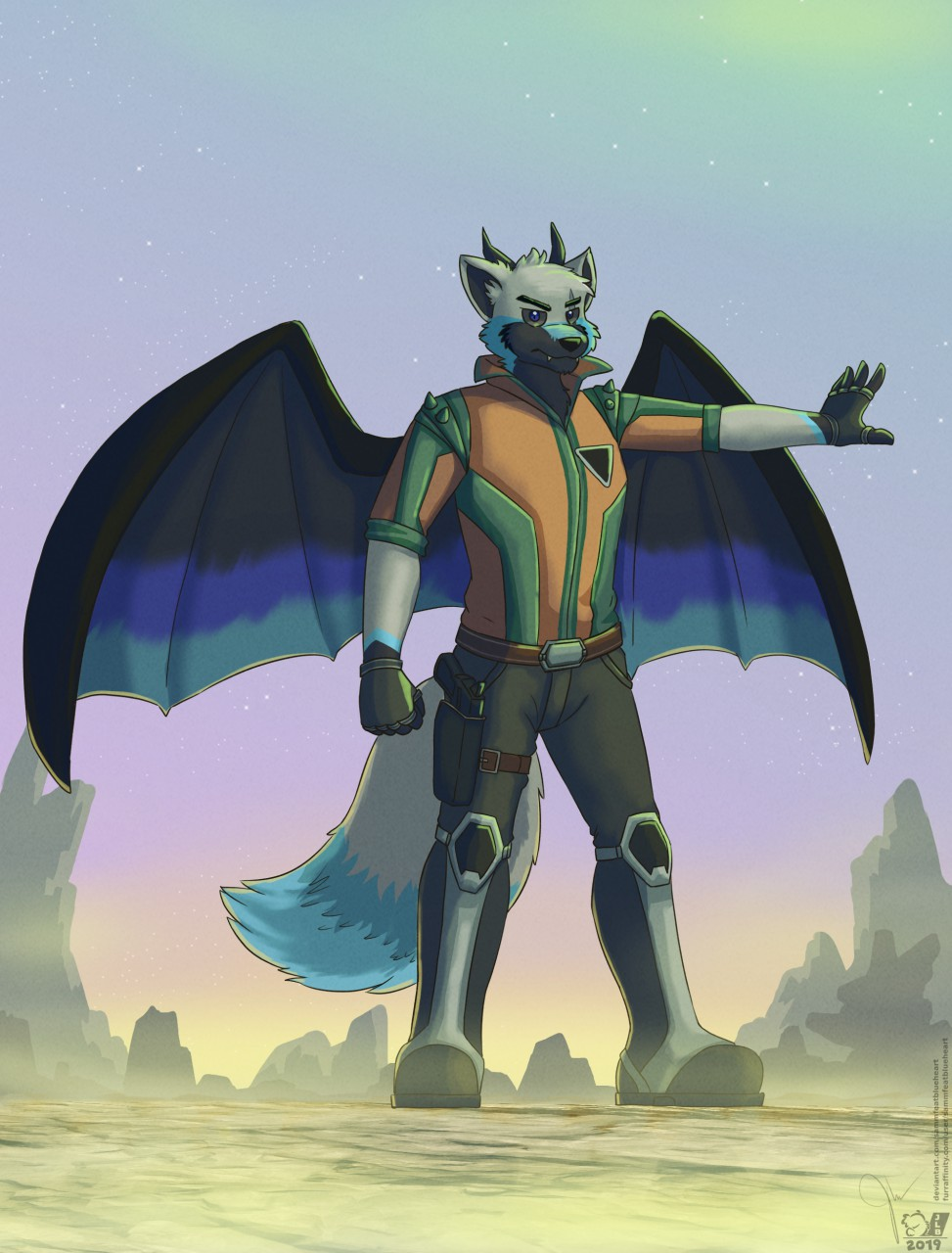 The Big ImageBoard (TBIB) - 2019 5 fingers annoyed anthro back wings belt black body black boots ...