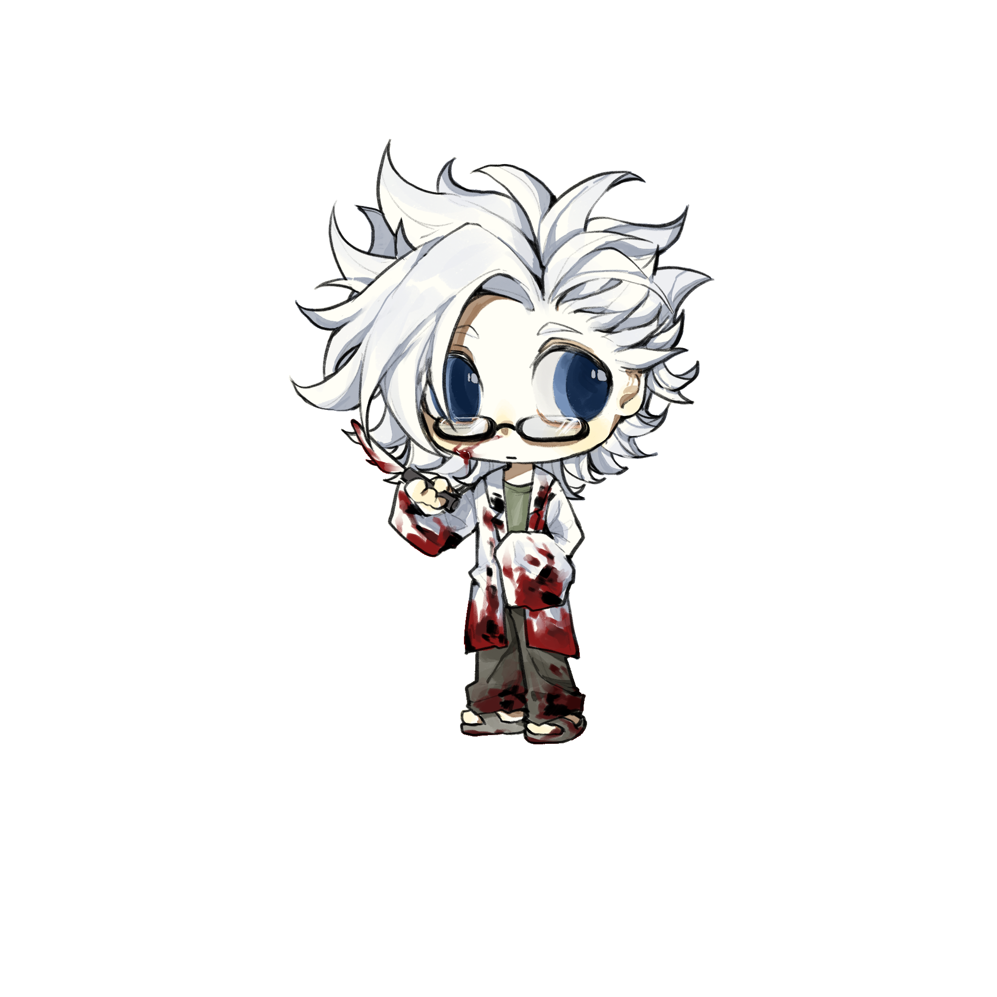 The Big ImageBoard (TBIB) - 1boy :| blood blood on clothes blood on ...
