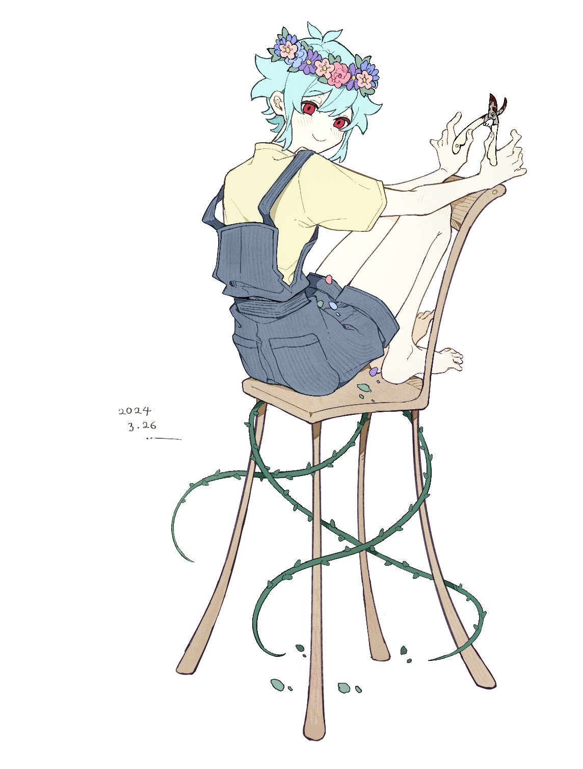 The Big ImageBoard (TBIB) - 1boy barefoot basil (headspace) (omori ...