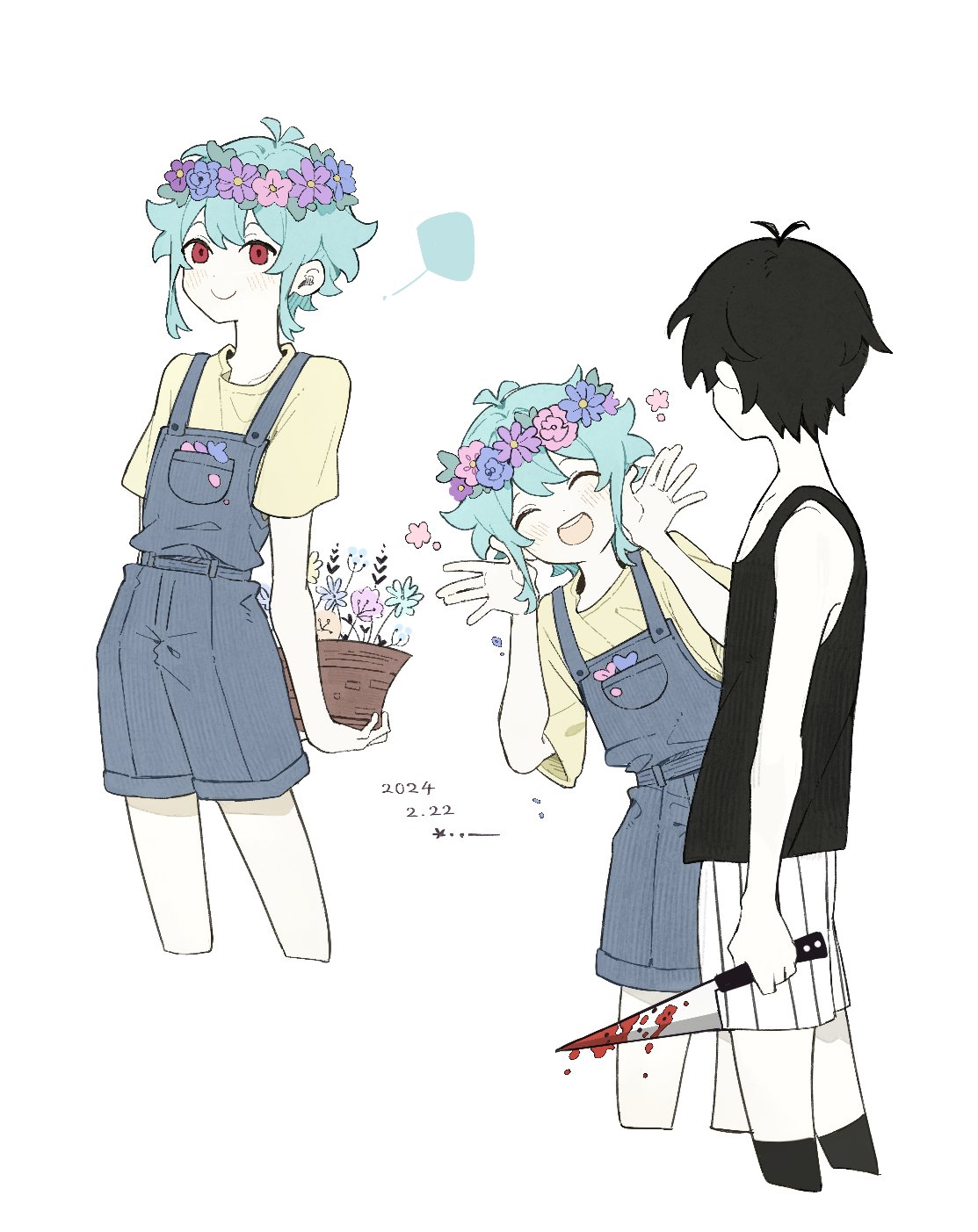 The Big ImageBoard (TBIB) - 2boys basil (headspace) (omori) basil ...