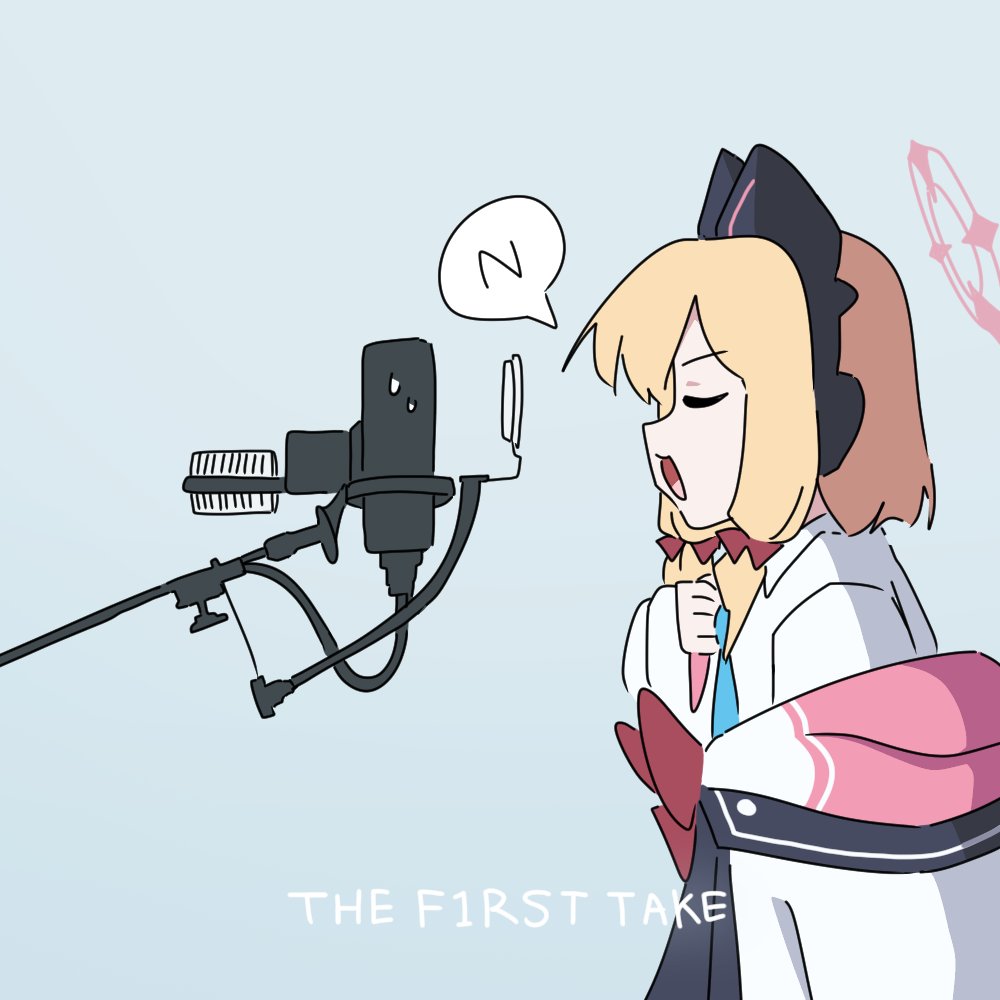 The Big ImageBoard (TBIB) - 1girl animal ear headphones animal ears blonde hair blue archive ...