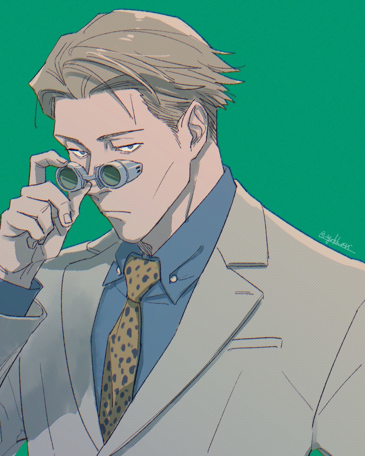 The Big ImageBoard (TBIB) - 1boy blonde hair blue eyes blue shirt ...