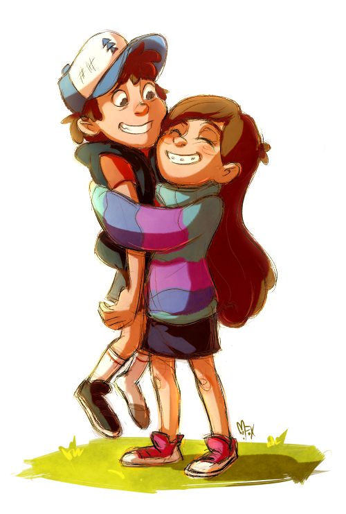 The Big ImageBoard (TBIB) - 1boy 1girl baseball cap braces brother and sister brown eyes brown ...