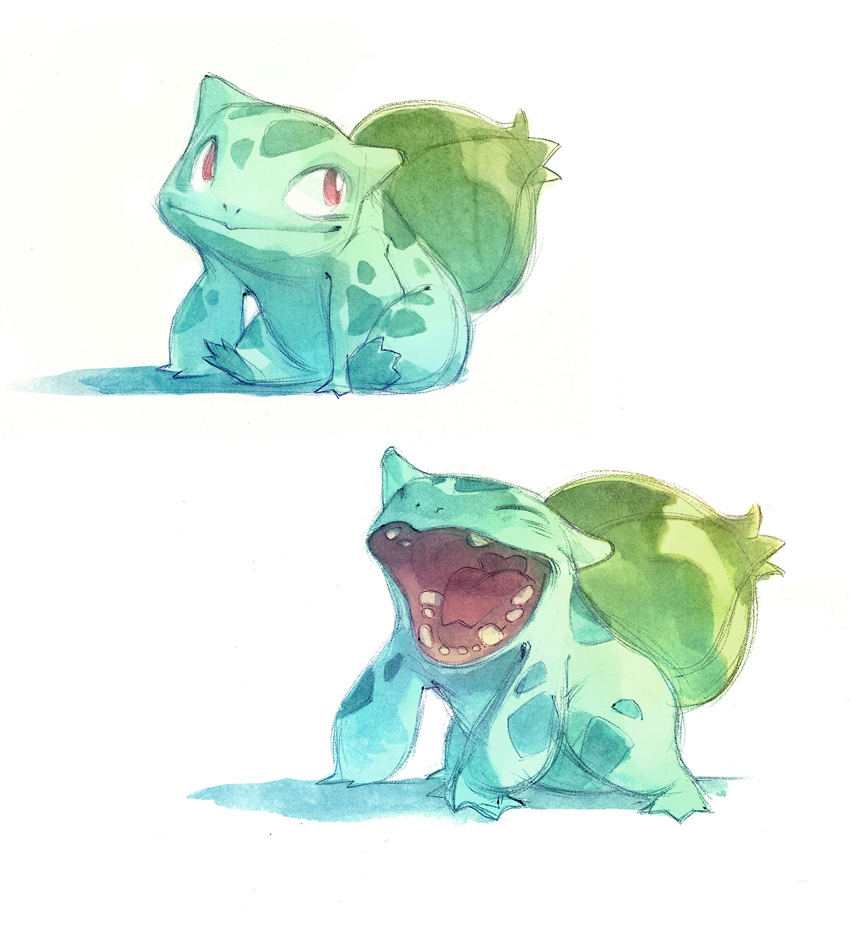 The Big ImageBoard (TBIB) - animal focus bulbasaur closed mouth ...