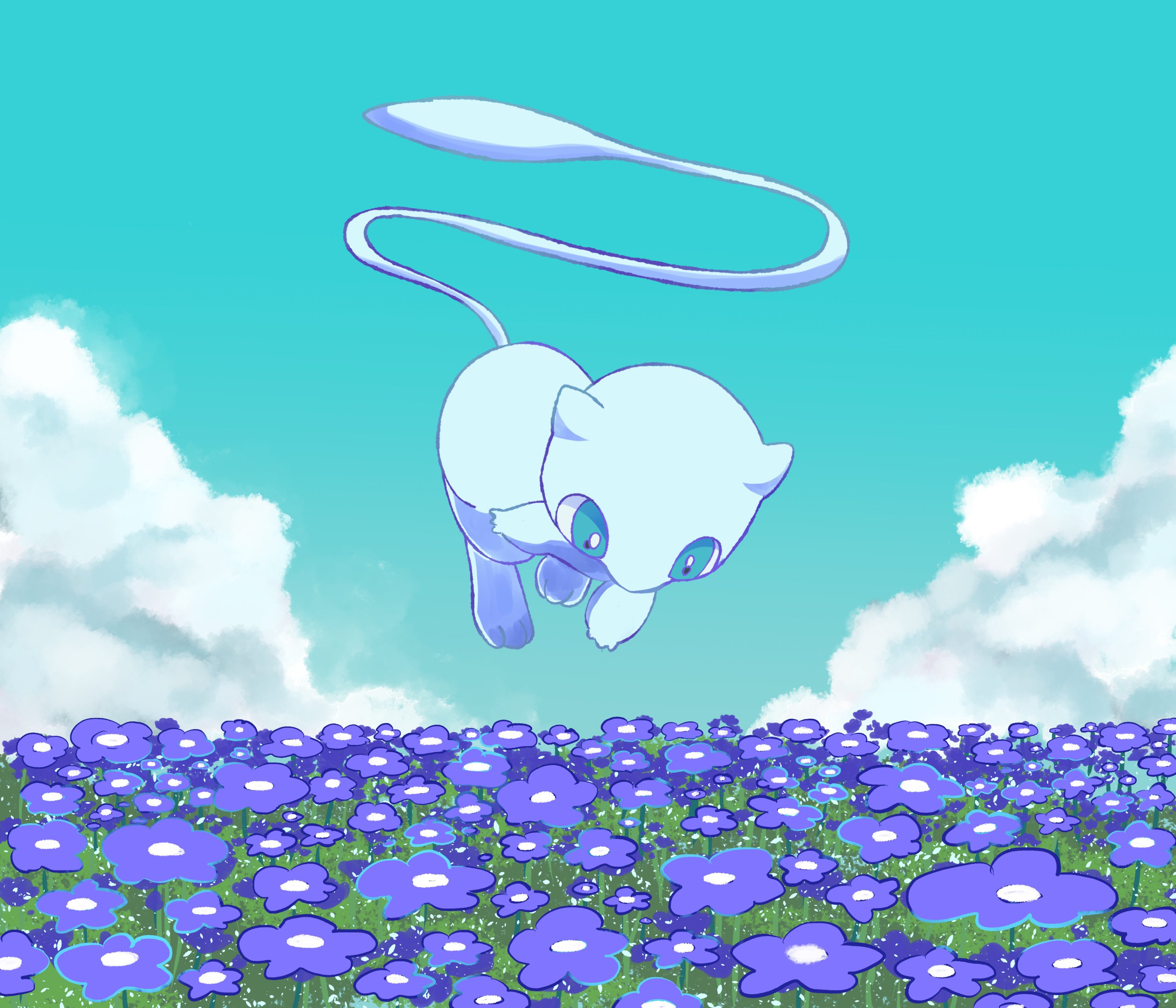 The Big ImageBoard (TBIB) - absurdres alternate color blue eyes cloud ...