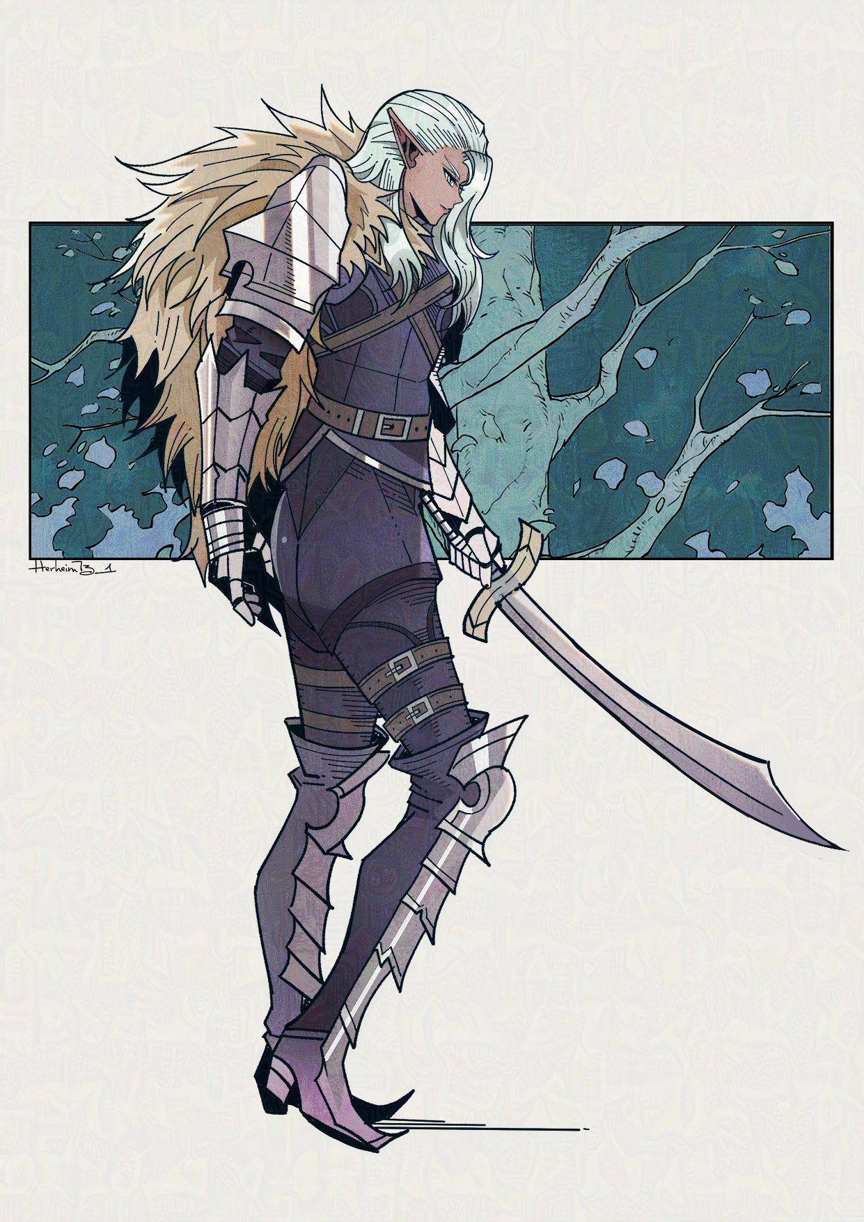 The Big ImageBoard (TBIB) - armor armored boots boots cape dark-skinned ...