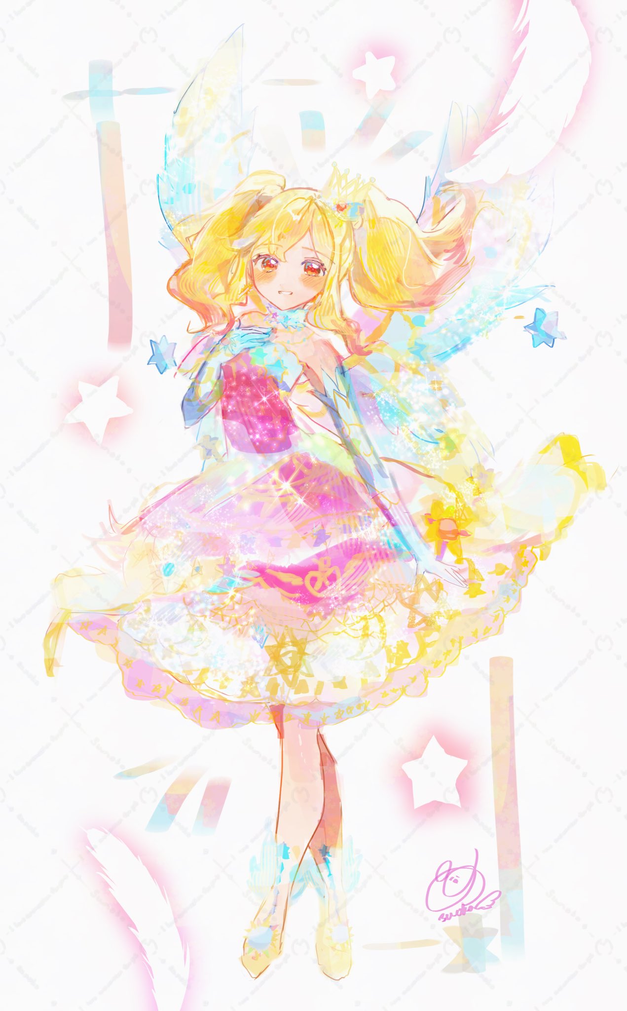 The Big ImageBoard (TBIB) - 1girl aikatsu! (series) aikatsu stars! artist name blonde hair crown ...