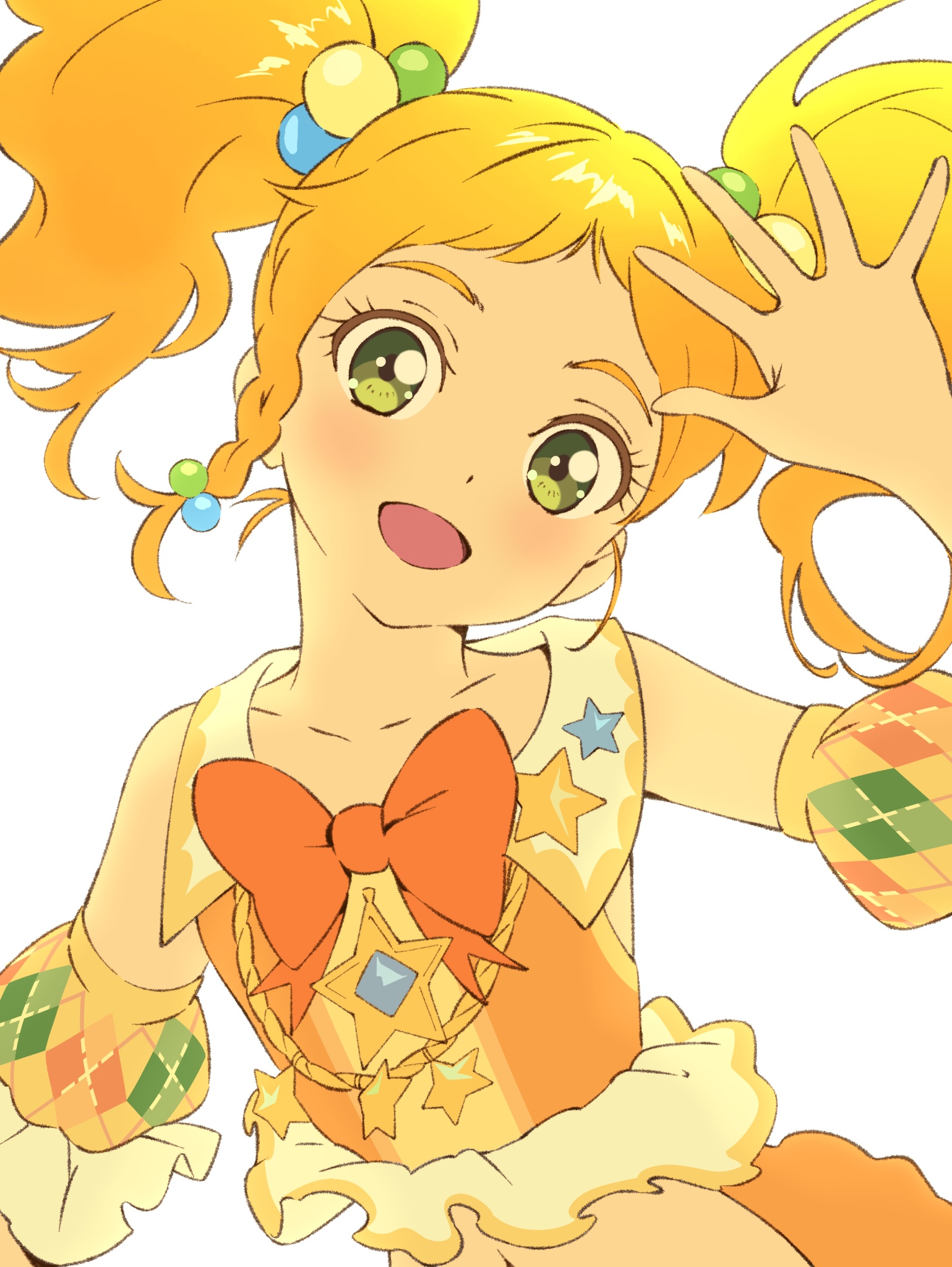The Big ImageBoard (TBIB) - 1girl :d aikatsu! (series) aikatsu stars! blonde hair braid ...