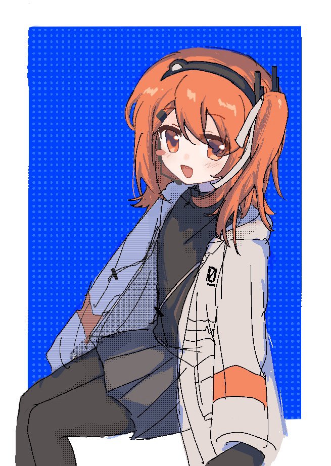 The Big ImageBoard (TBIB) - 1girl a.i. voice adachi rei arms at sides black gloves black ...