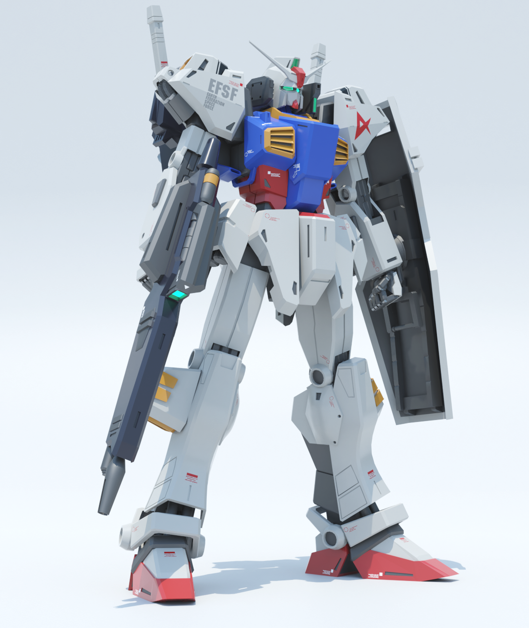 The Big ImageBoard (TBIB) - 3d amuro ray beam rifle char's counterattack color variation ...