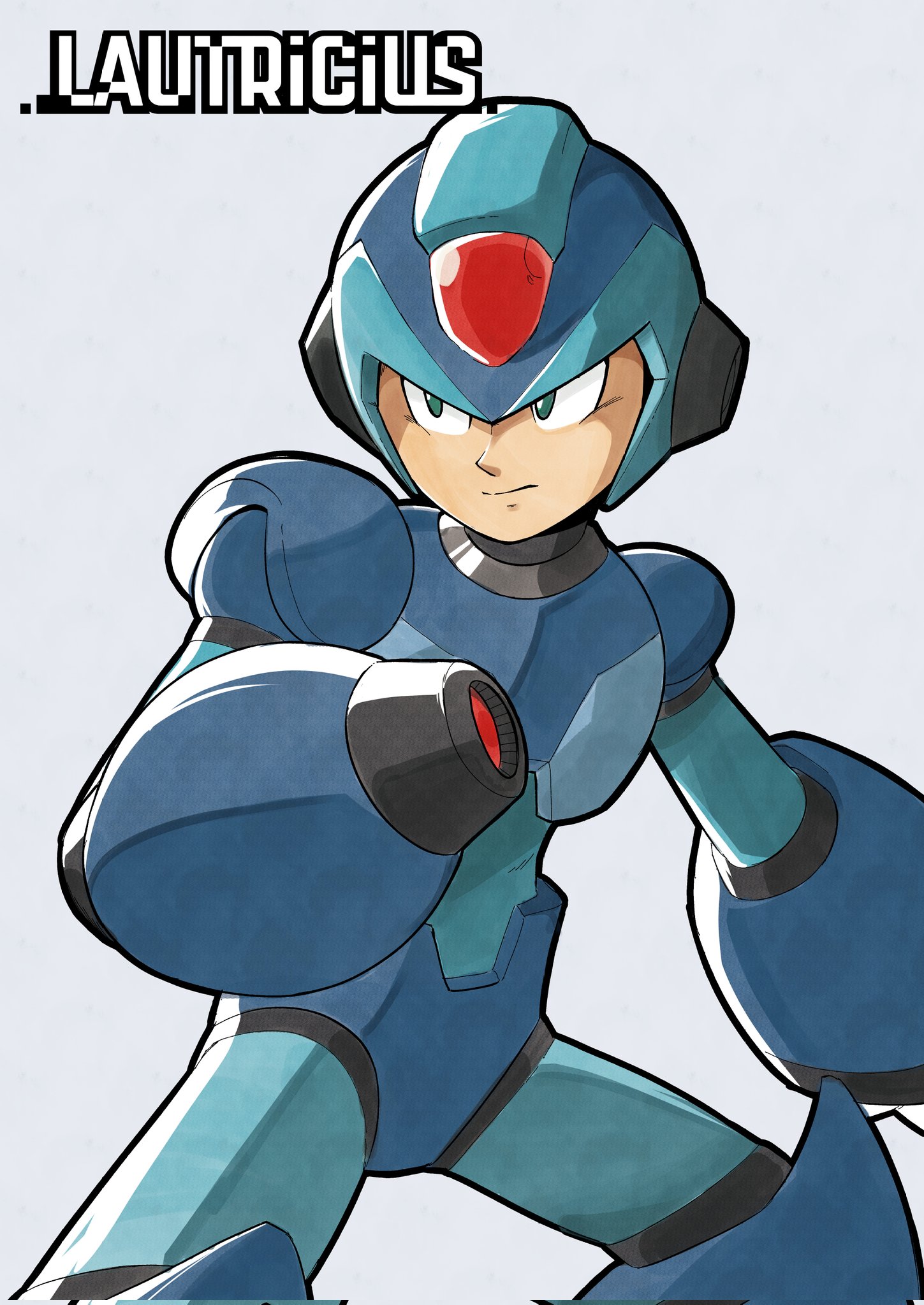 The Big ImageBoard (TBIB) - 1boy android arm cannon armor artist name ...