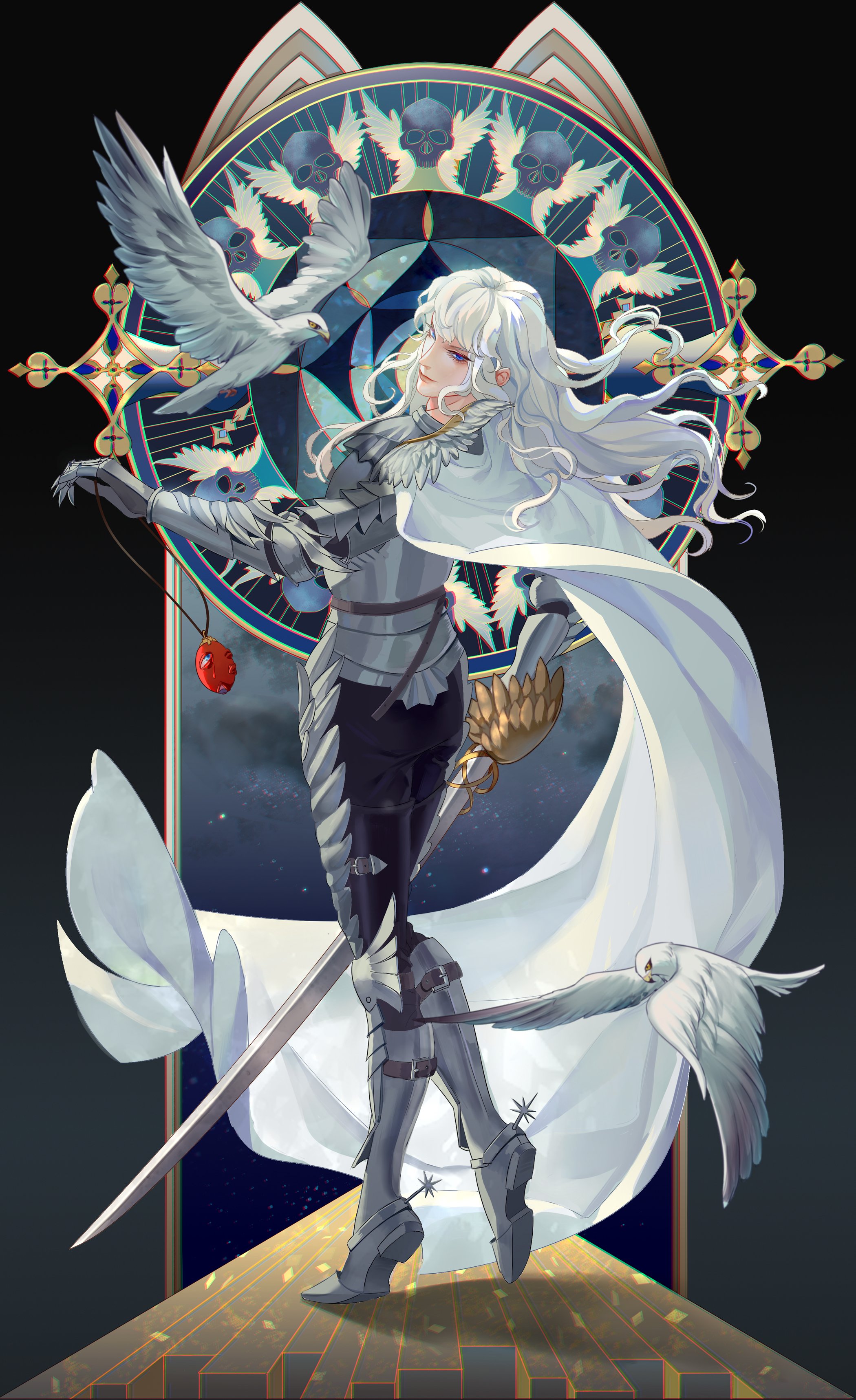 The Big ImageBoard (TBIB) - 1boy absurdres androgynous armor behelit ...