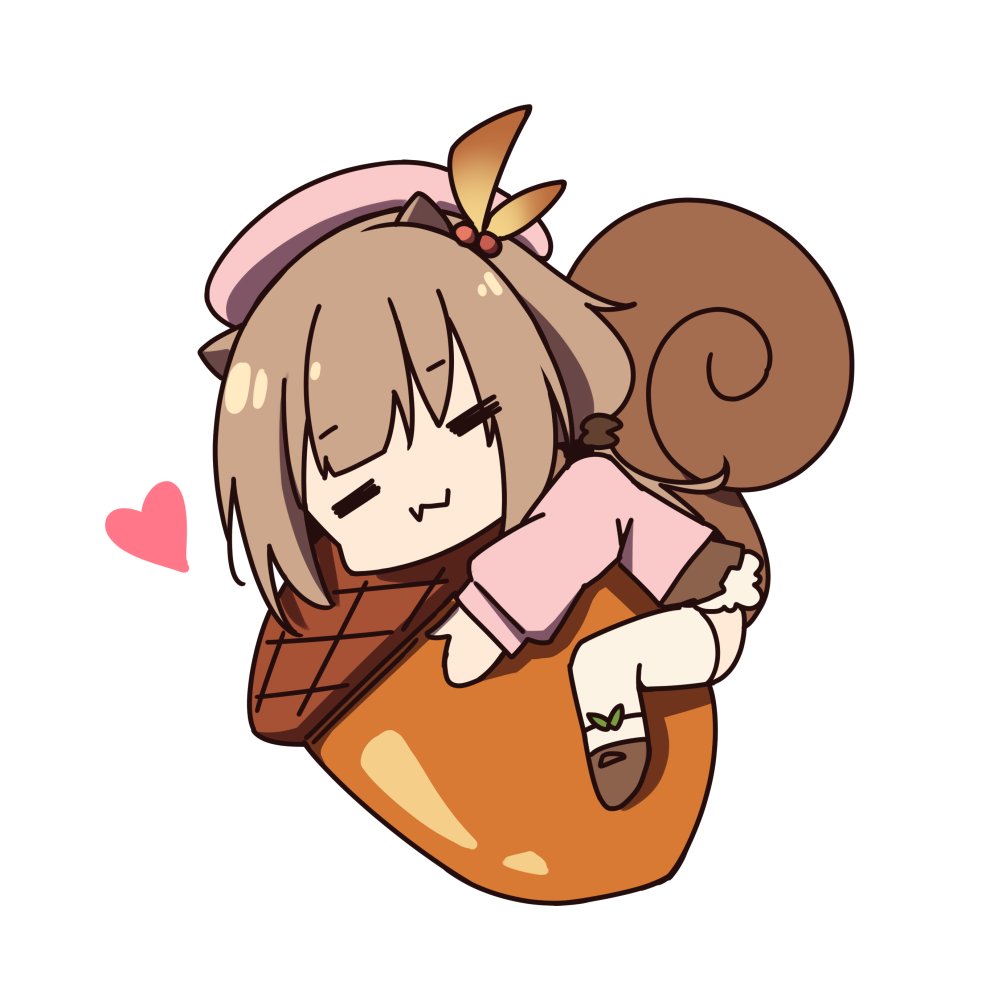 The Big ImageBoard (TBIB) - 1girl acorn animal ears ayunda risu ayunda ...