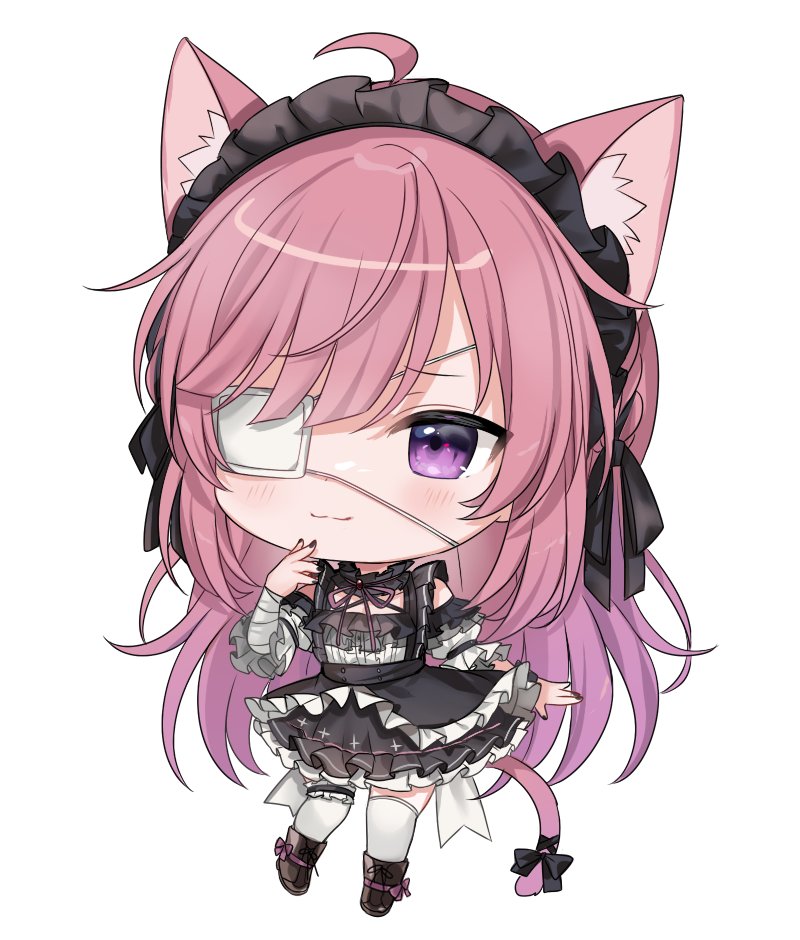 The Big ImageBoard (TBIB) - 1girl :3 ahoge animal ear fluff animal ears bandaged arm bandages ...