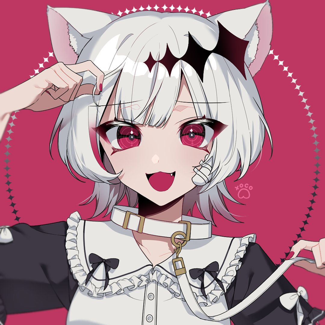 The Big ImageBoard (TBIB) - animal ears cat ears collar dtto. red ...