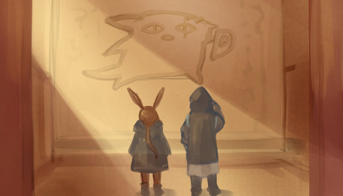 The Big ImageBoard (TBIB) - 1girl 1other ambiguous gender amiya (arknights) animal ears ...