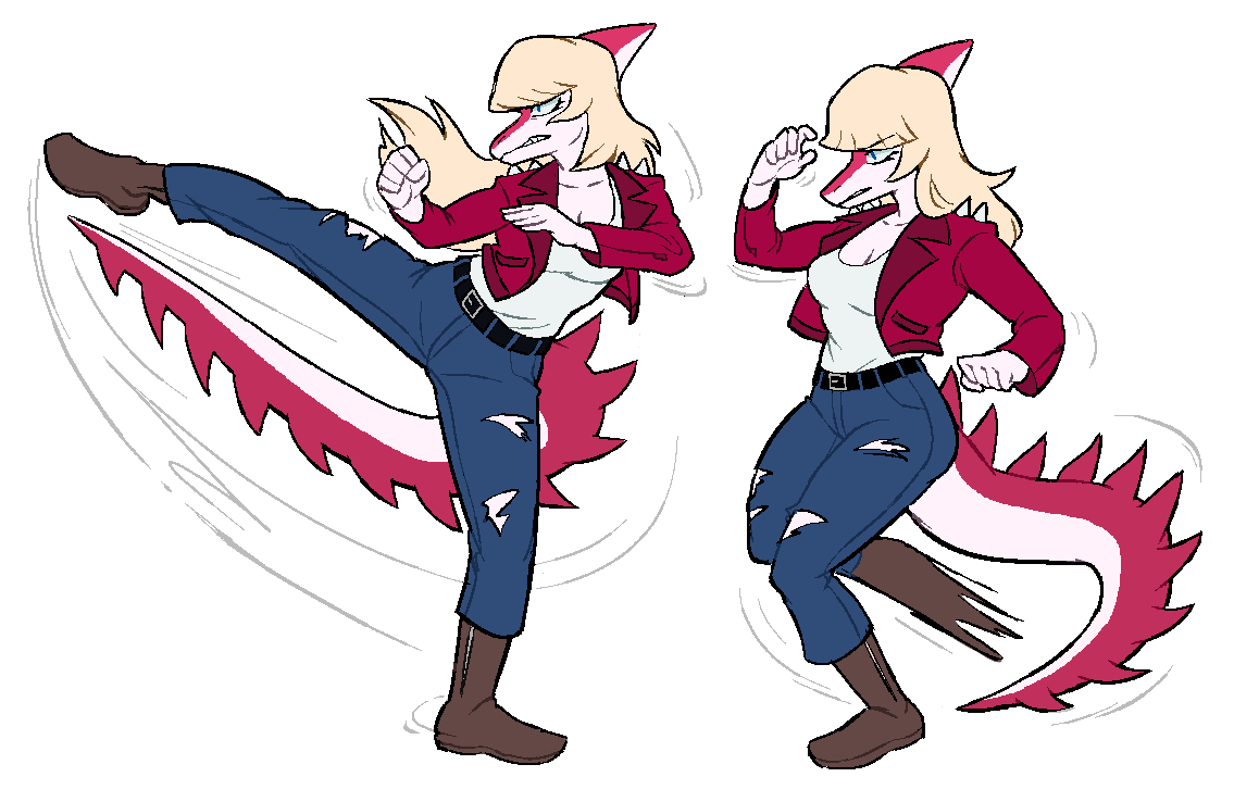 The Big ImageBoard (TBIB) - 5 fingers action pose anthro belt blonde hair blue bottomwear blue ...