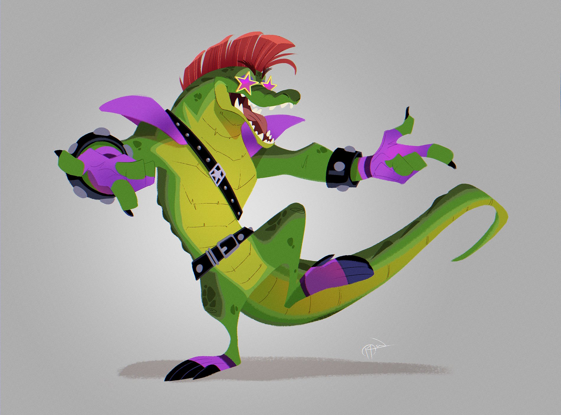 The Big ImageBoard (TBIB) - 2022 4 fingers alligator alligatorid anthro anthrofied belt biped ...