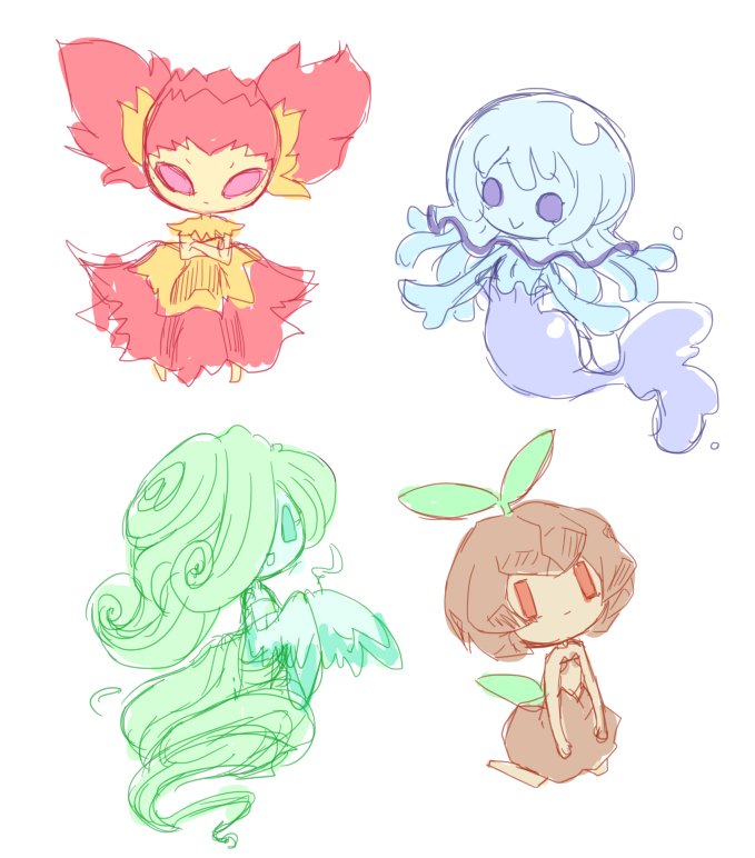 The Big ImageBoard (TBIB) - air creature air humanoid blue body blue ...