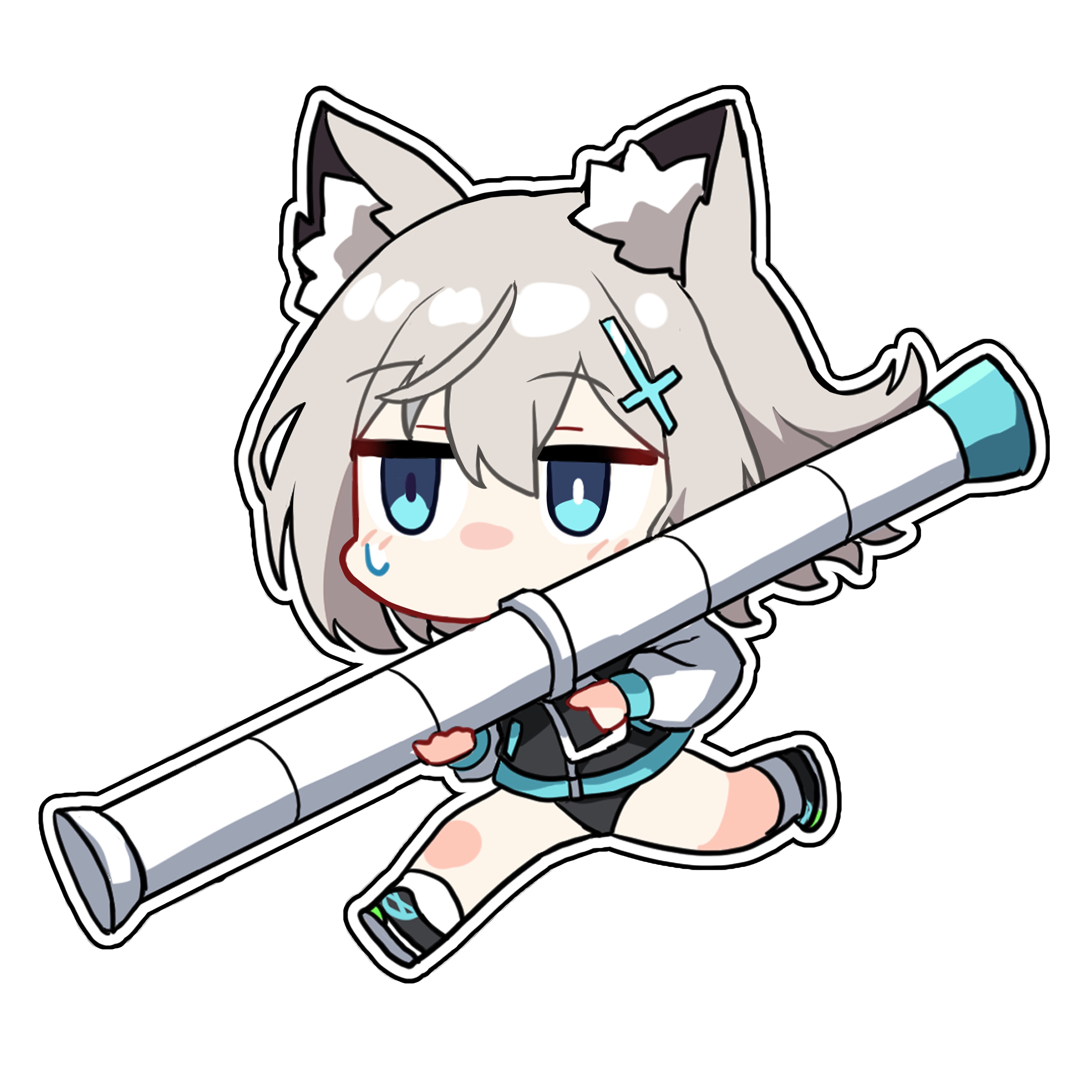 The Big ImageBoard (TBIB) - 1girl absurdres animal ears blue archive ...