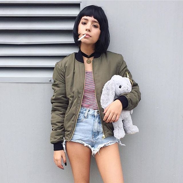 The Big ImageBoard (TBIB) - 1girl black hair cosplay costume denim ...