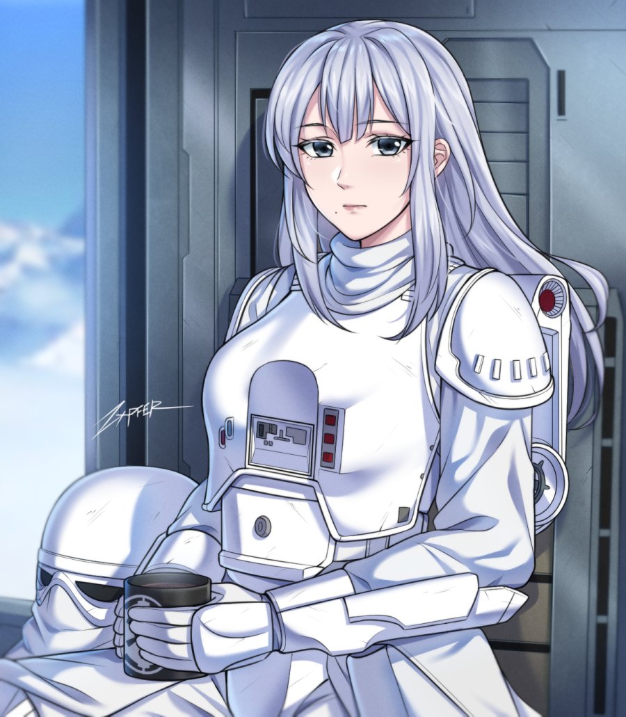 The Big Imageboard Tbib 1girl Animification Armor Artist Name At At
