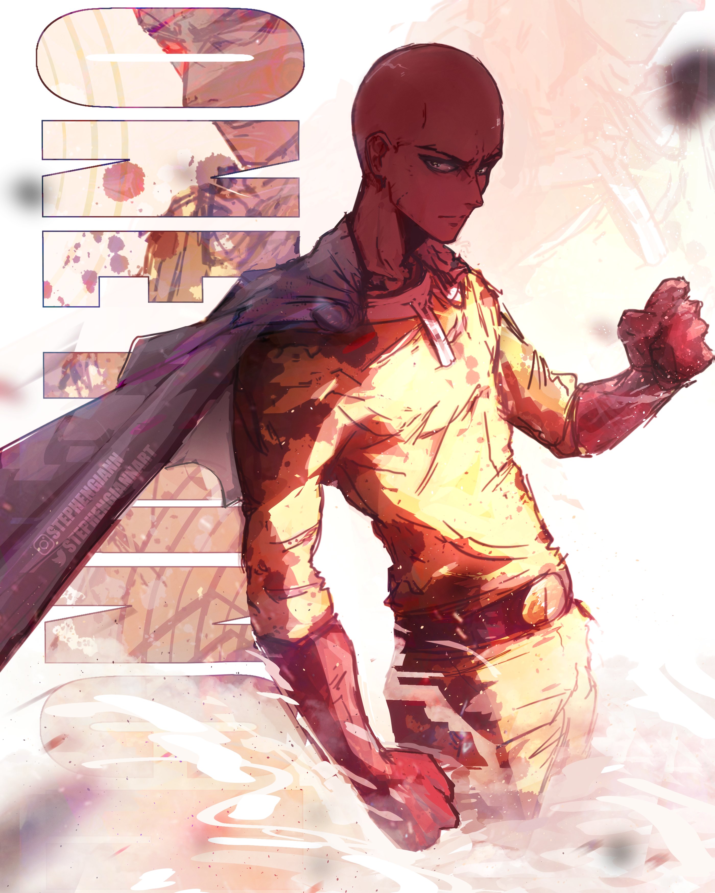 The Big ImageBoard (TBIB) - 1boy absurdres bald blood blood on clothes ...