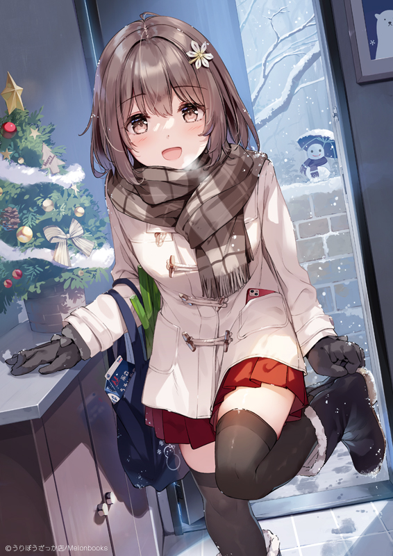 The Big ImageBoard (TBIB) - 1girl :d bangs black footwear black gloves black thighhighs boots ...