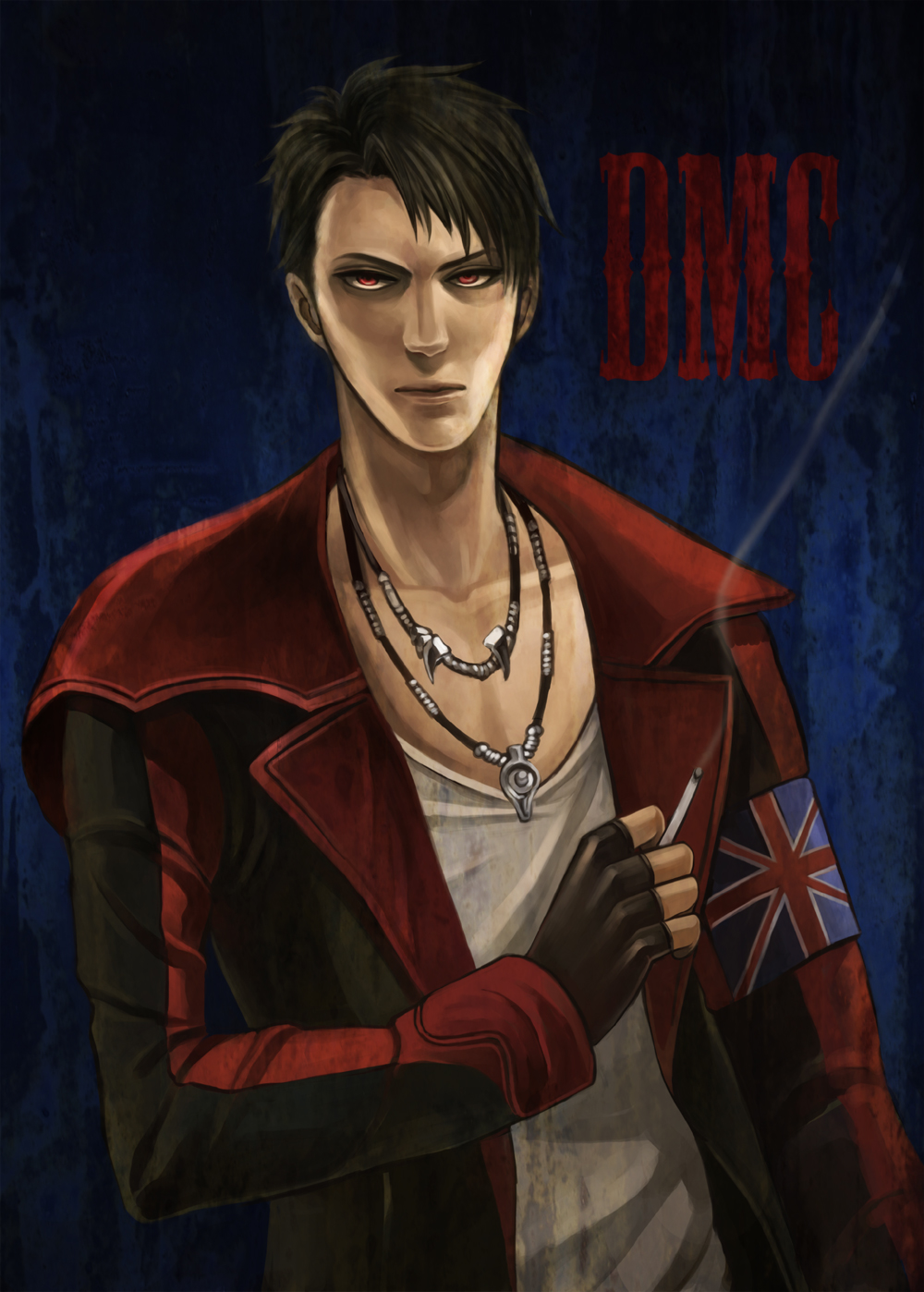 The Big ImageBoard (TBIB) - 1boy black hair cigarette dante dante (dmc ...