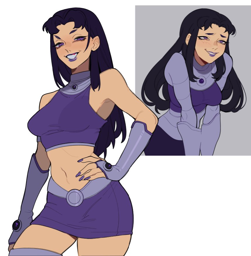 The Big Imageboard Tbib 1girl Animification Bare Shoulders Black