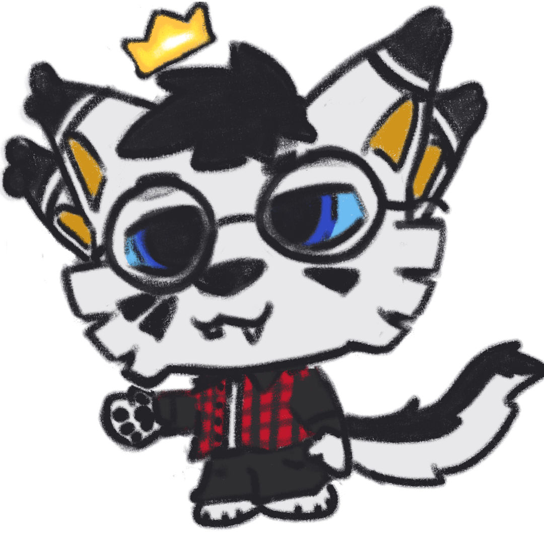 The Big ImageBoard (TBIB) - 1:1 alpha channel anthro chibi clothed clothing crown eyewear ...