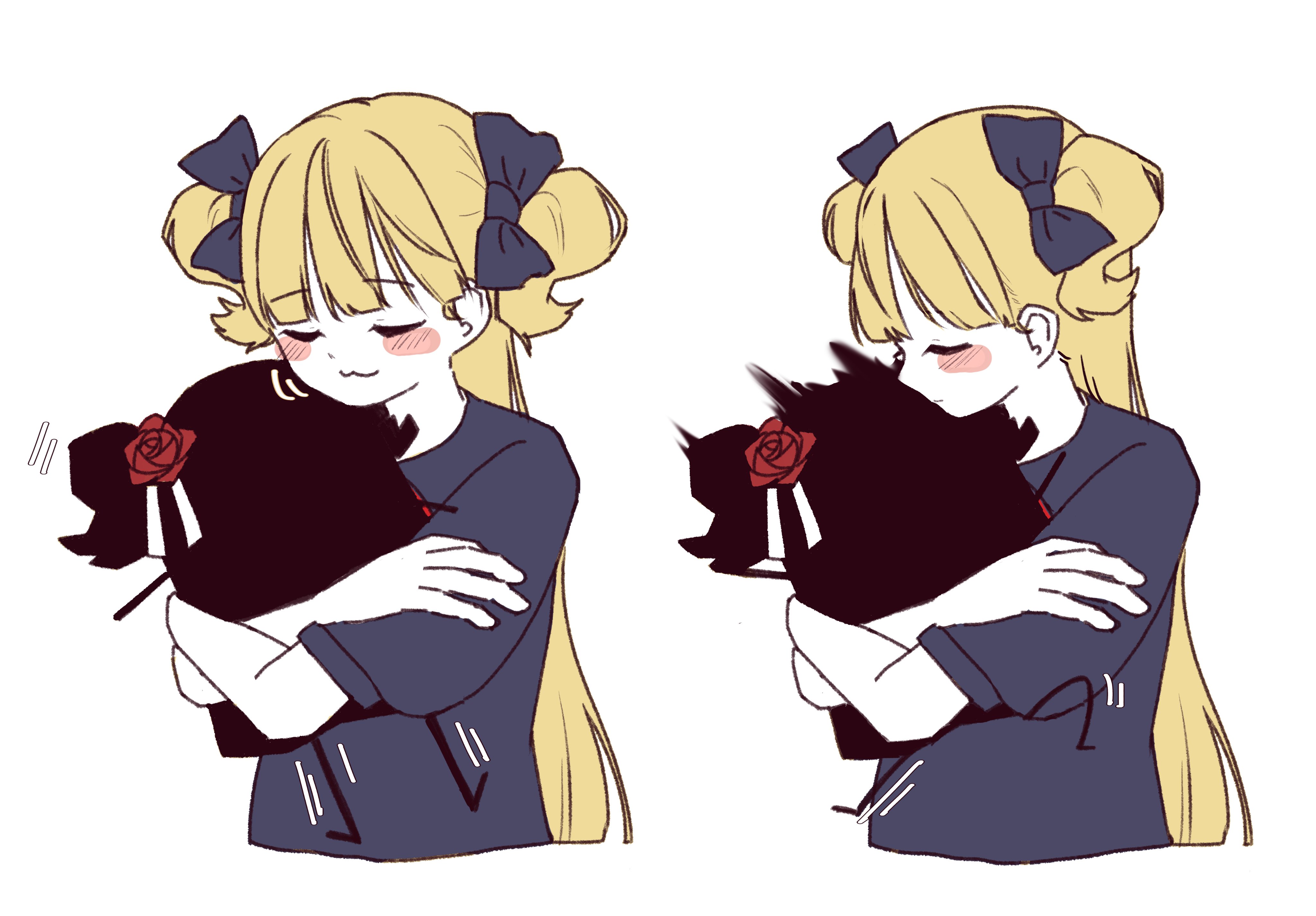 The Big ImageBoard (TBIB) - 2girls absurdres blonde hair blue eyes ...