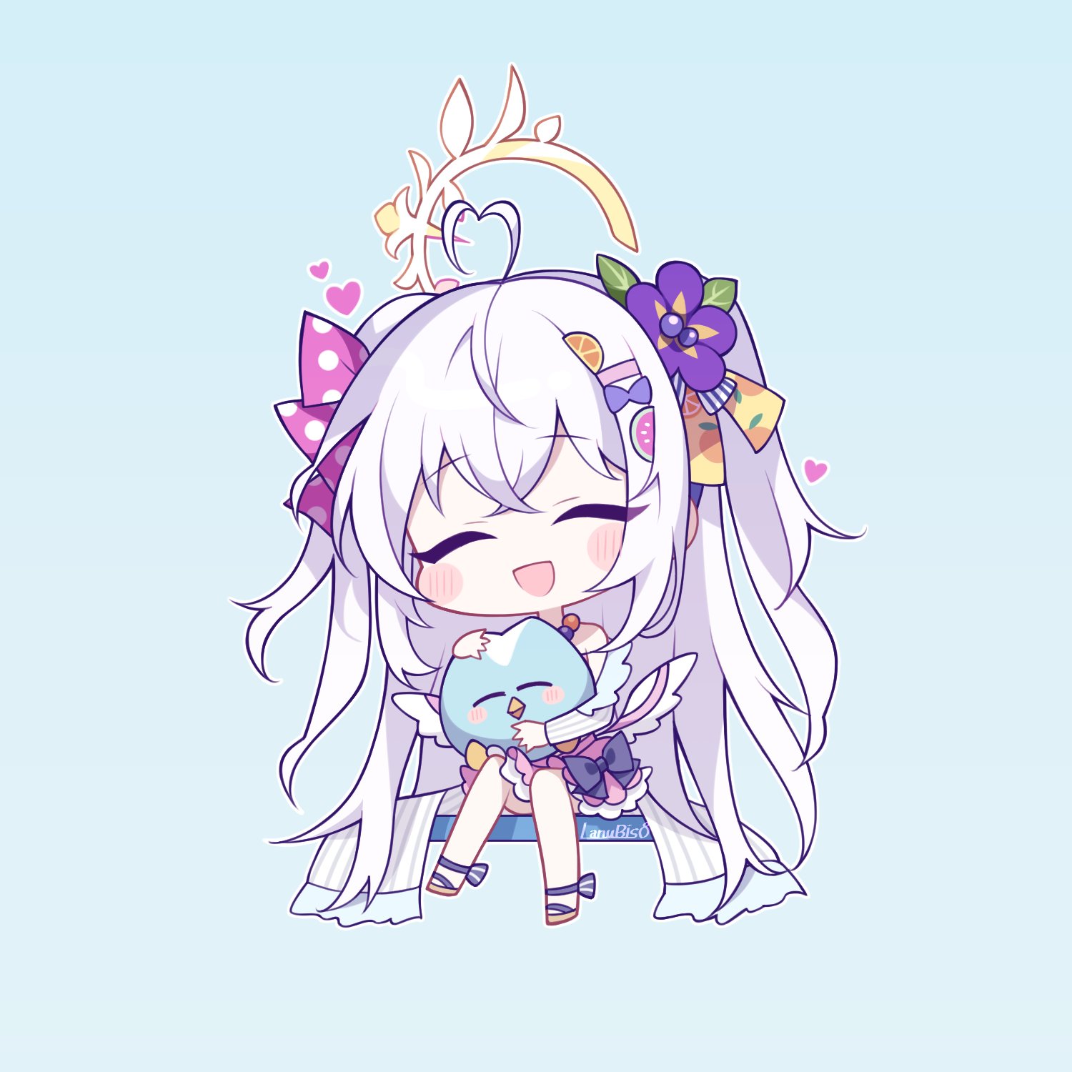 The Big ImageBoard (TBIB) - :d angel wings azusa (blue archive) azusa (swimsuit) (blue archive ...