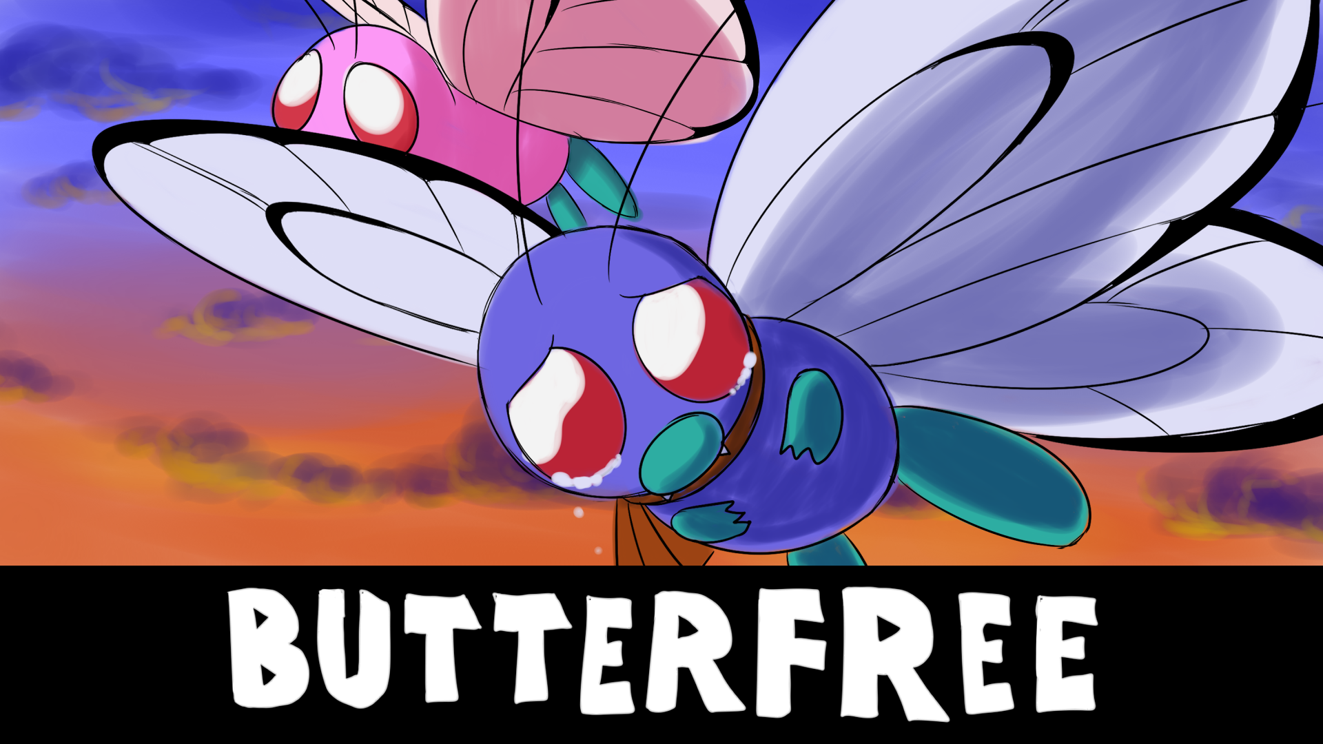The Big ImageBoard (TBIB) - 16:9 ambiguous gender bodily fluids butterfree crying duo ergomancy ...