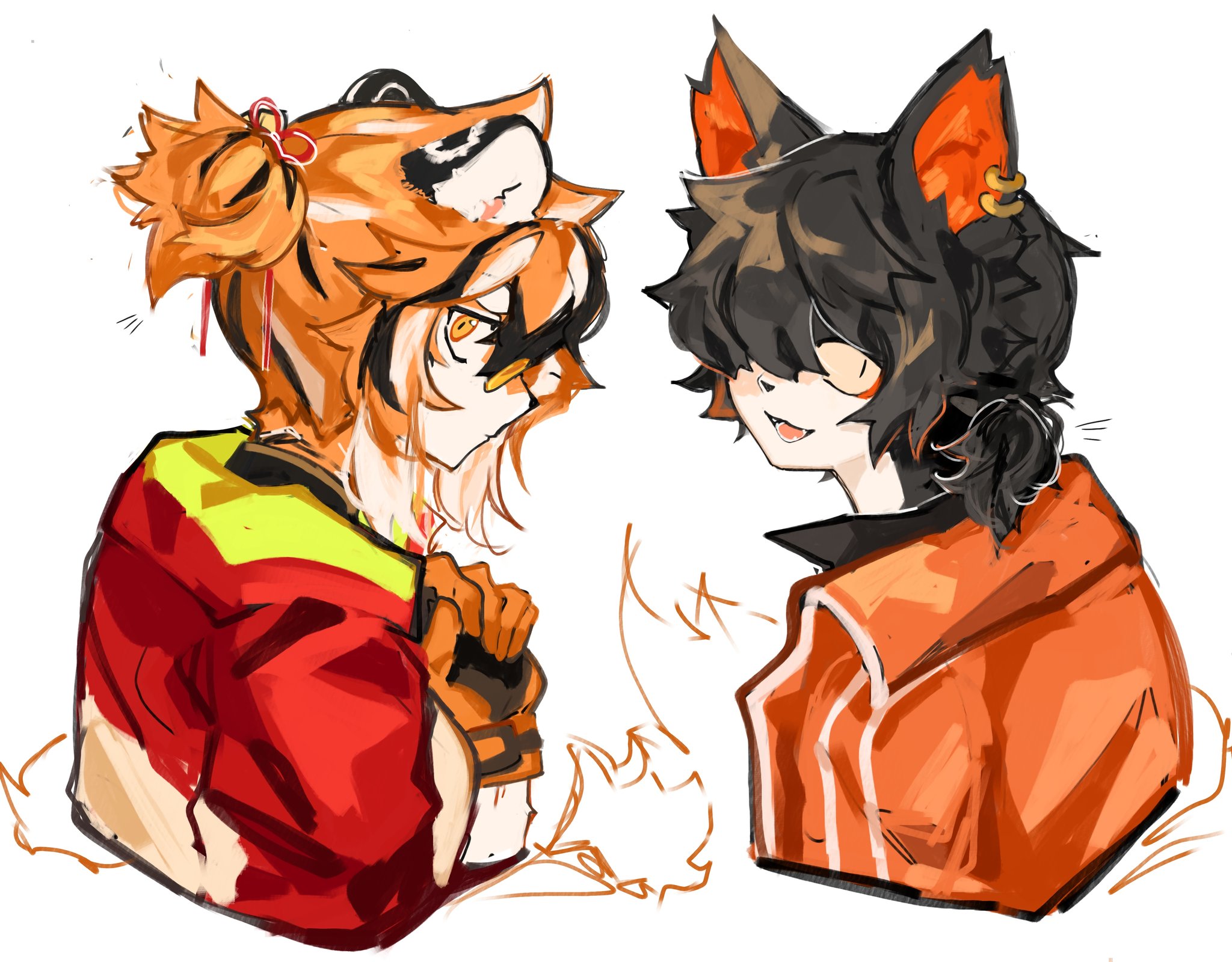 The Big ImageBoard (TBIB) - 1boy 1girl aak (arknights) alternate ...