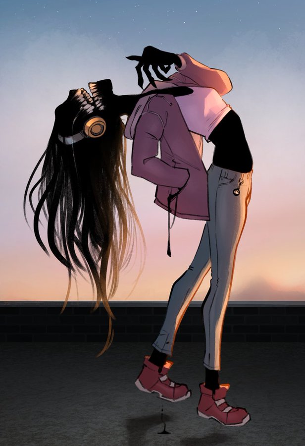 The Big ImageBoard (TBIB) - black body black hair bottomwear clothing denim denim clothing ...