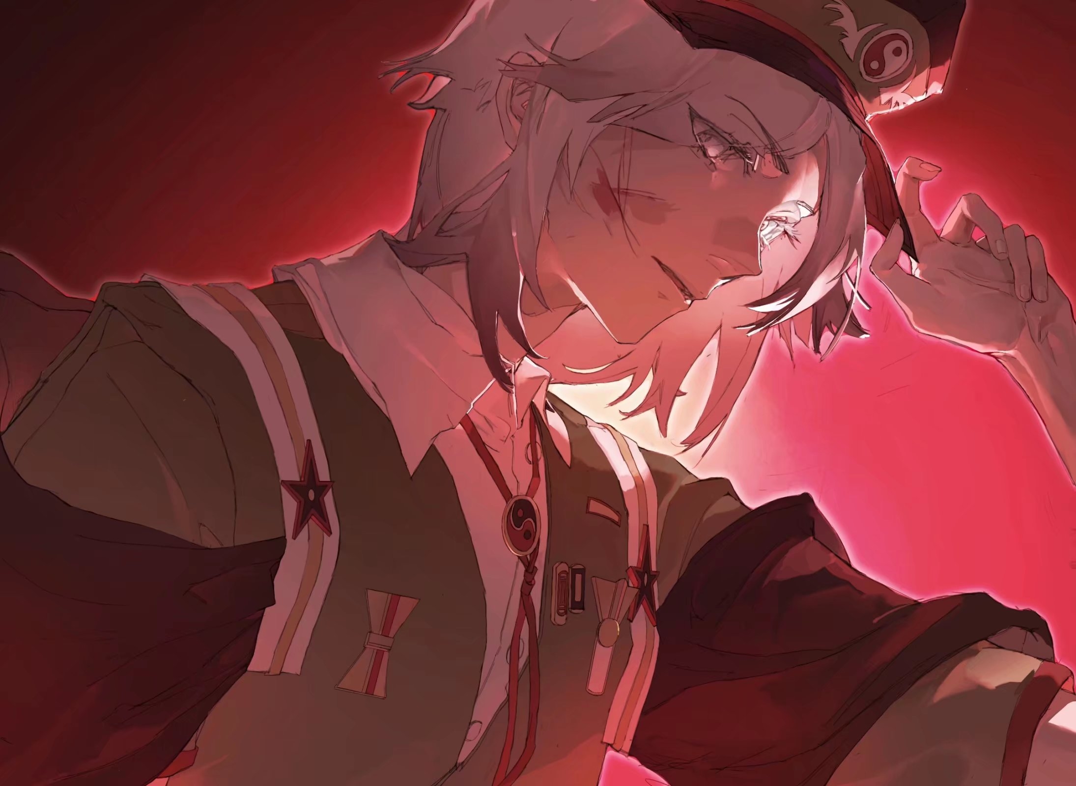 The Big ImageBoard (TBIB) - 1other androgynous armband black armband collared shirt corallo ...