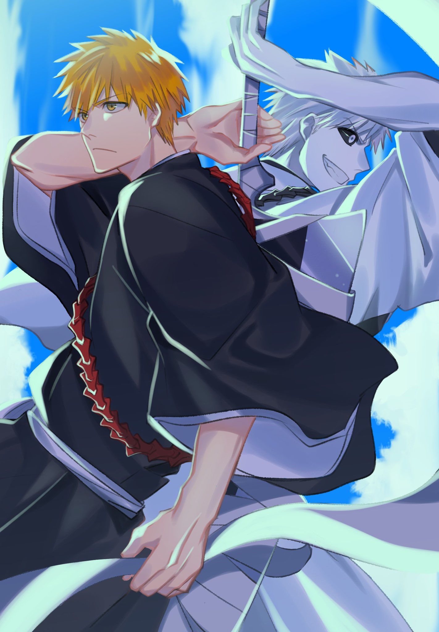 The Big ImageBoard (TBIB) - 21 isbivm black sclera bleach blue eyes ...