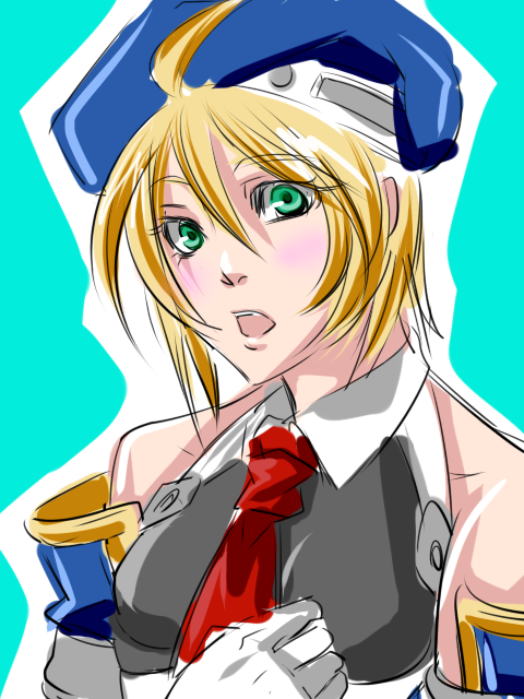 The Big Imageboard Tbib Arc System Works Bare Shoulders Beret