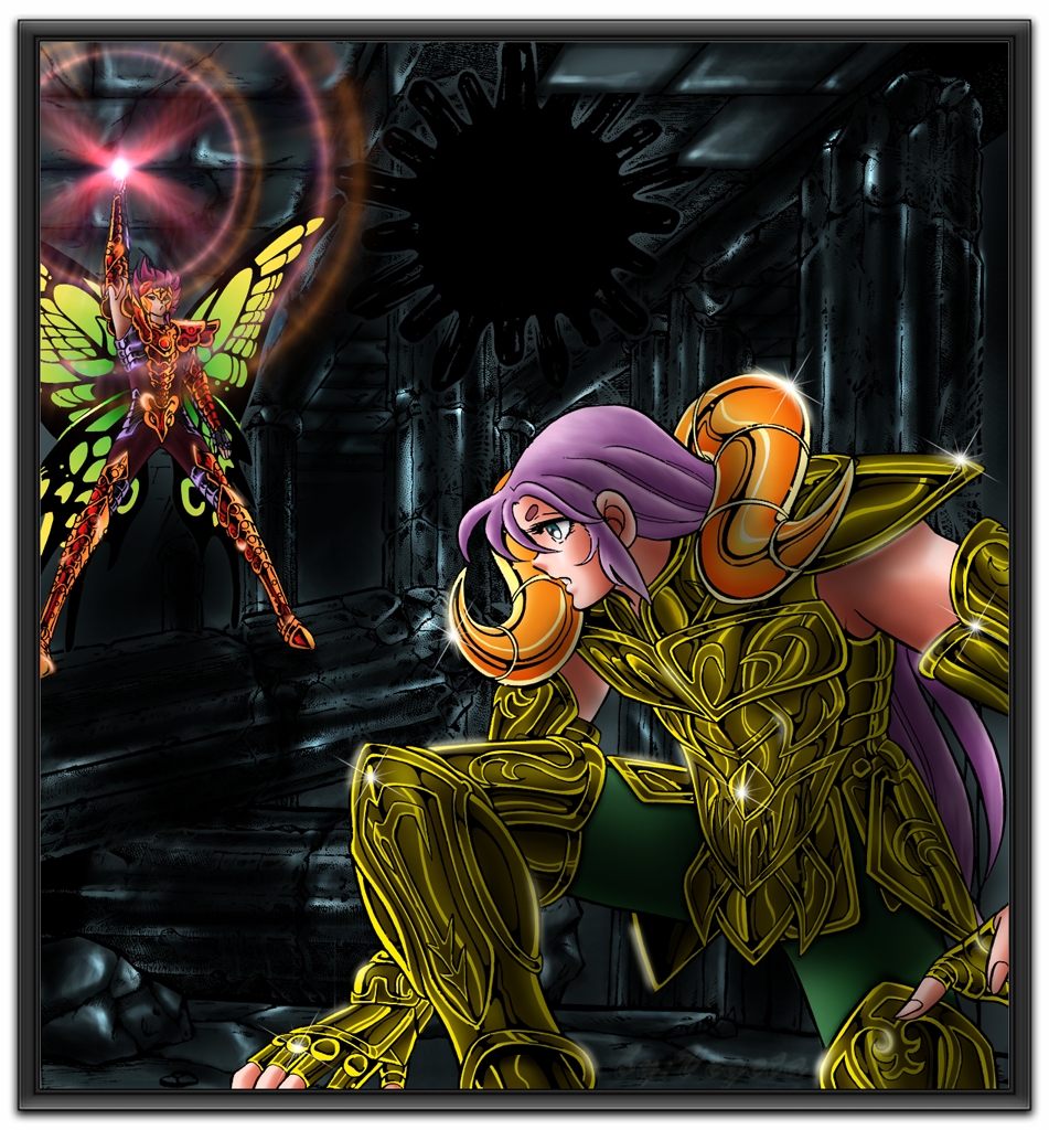 The Big ImageBoard (TBIB) - 2boys aries mu aries muu armor battle ...