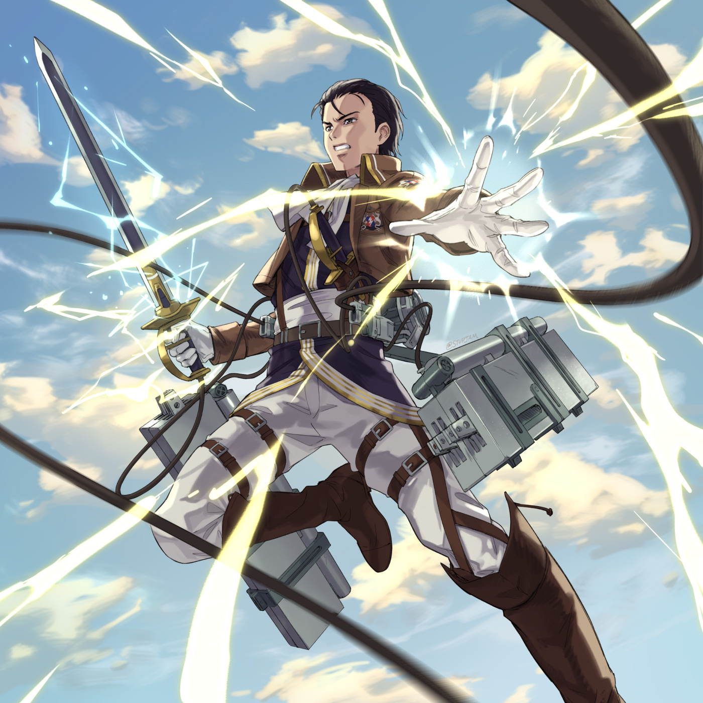 The Big ImageBoard (TBIB) - 1boy alternate costume ascot commission ...